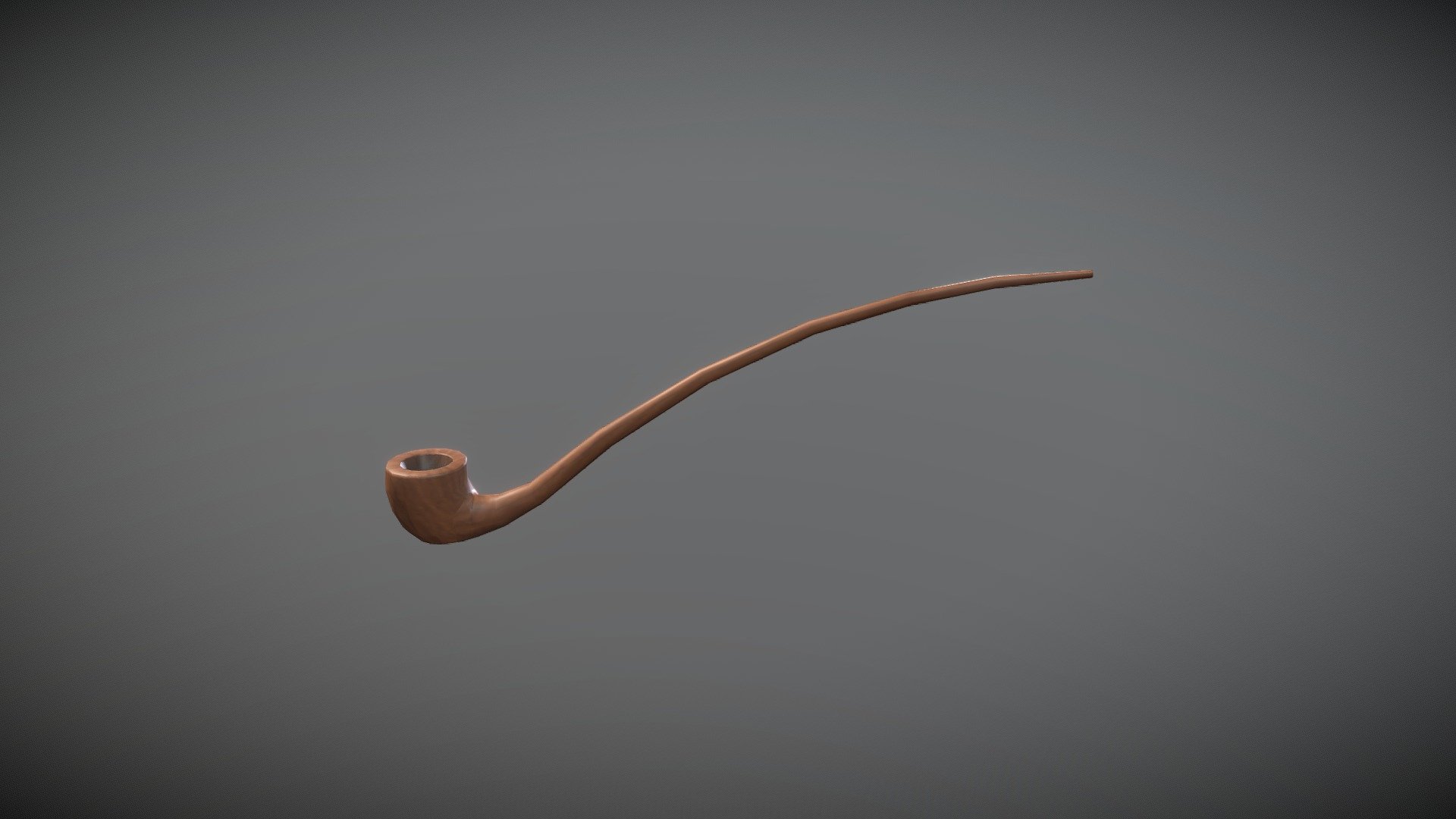 Stylized Wizard Tobacco Pipe Low Poly - Download Free 3D model by ...