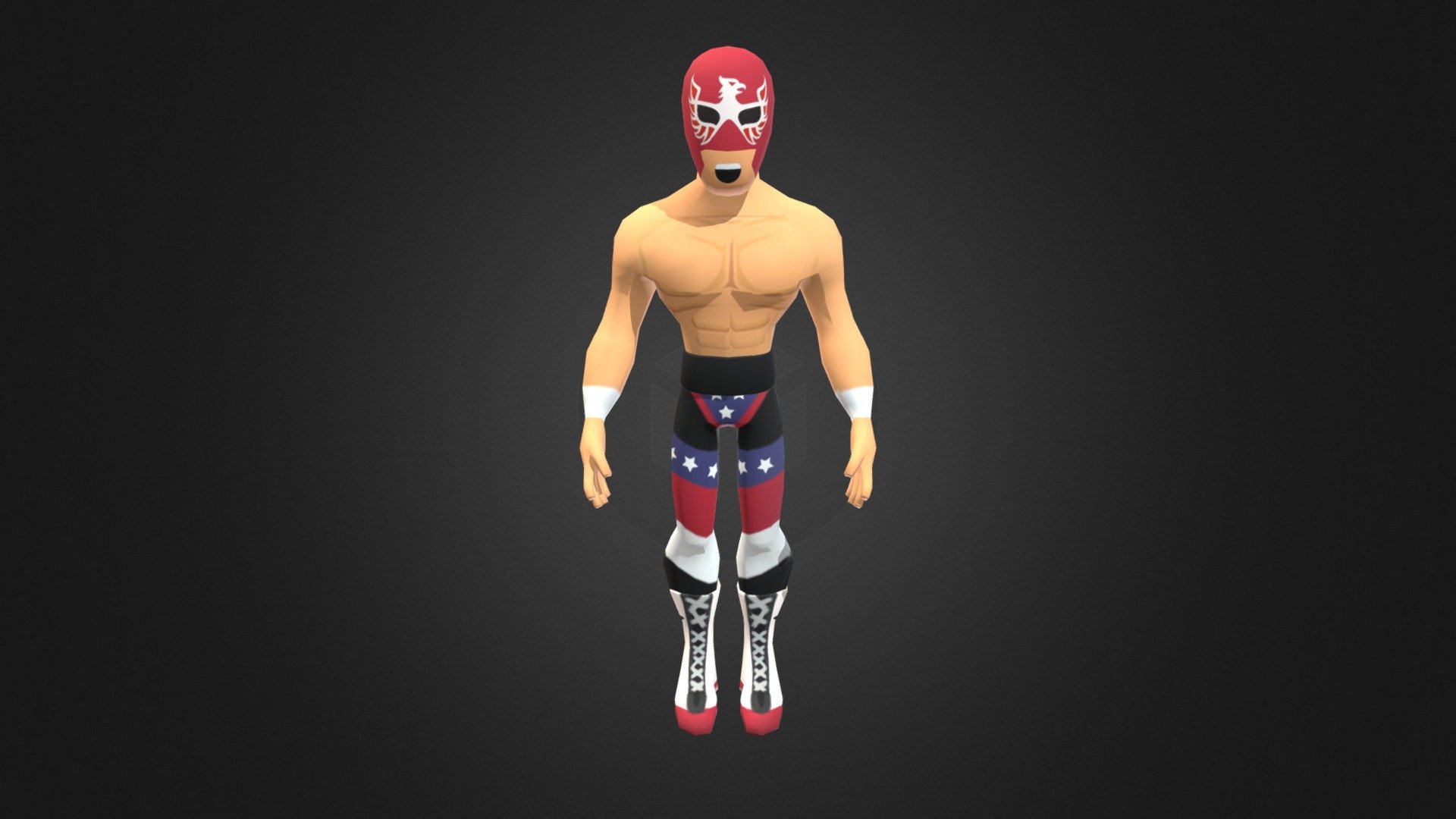 Low Poly Wrestler - Download Free 3D model by sedayuzlu [f8a7f24 ...