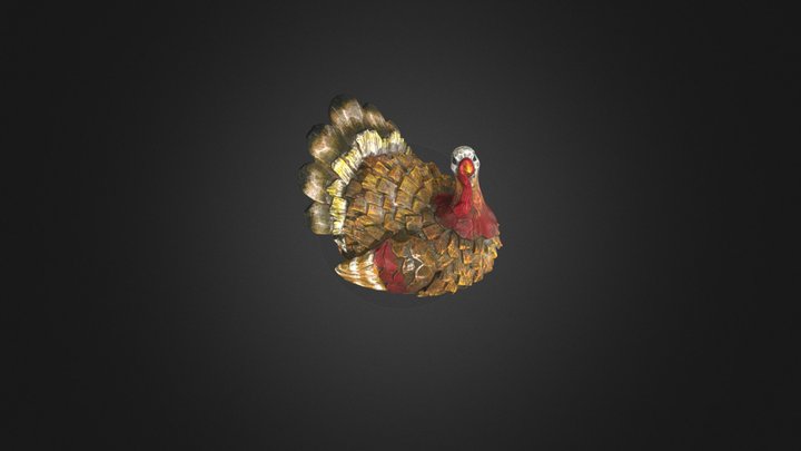 3D Turkey - Download Free 3D model by 3dscantech [f8a81b4] - Sketchfab