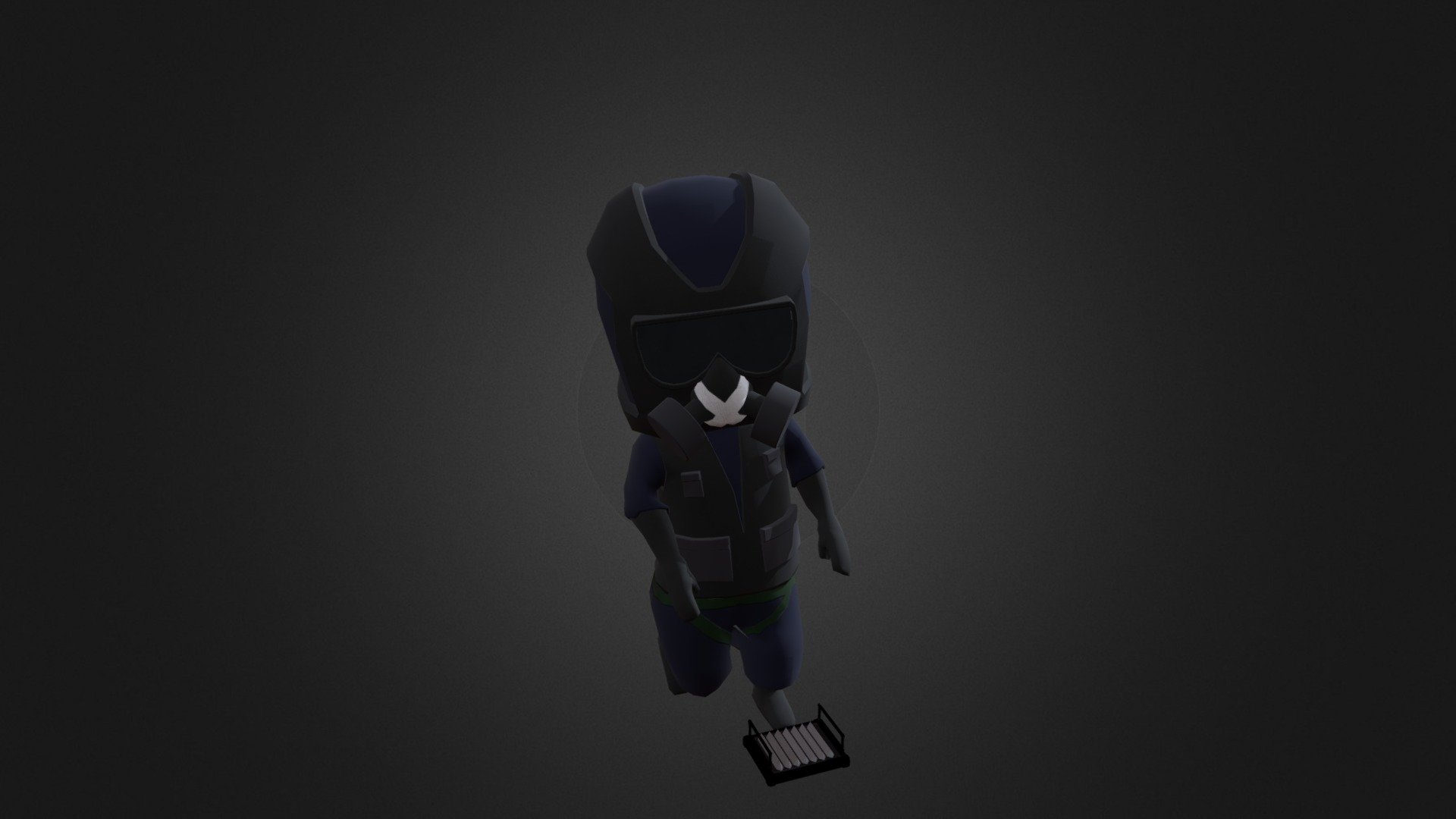 Chibi Mute Setting Jammer - 3D model by Crash_Unit [f8a8876] - Sketchfab