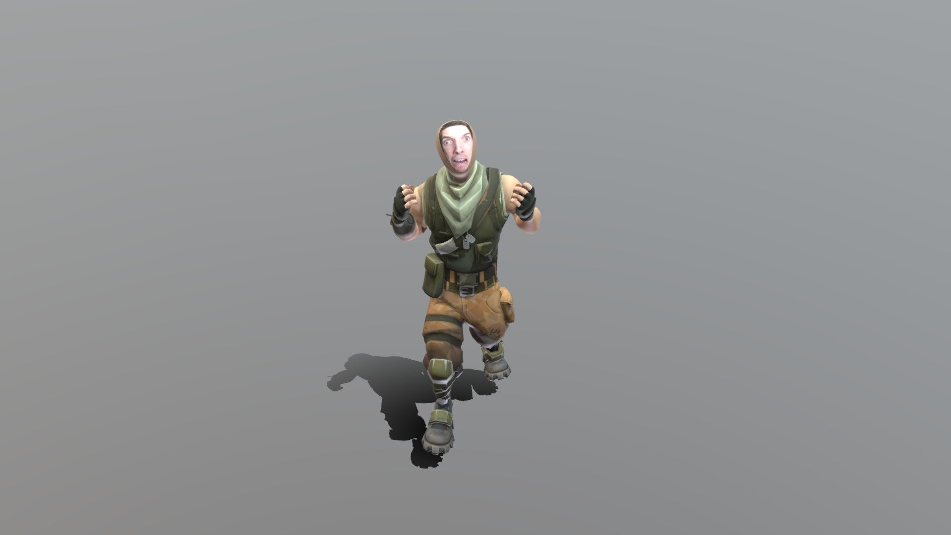 Running Man - Download Free 3D model by LucasRizzotto [f8a9b9c] - Sketchfab