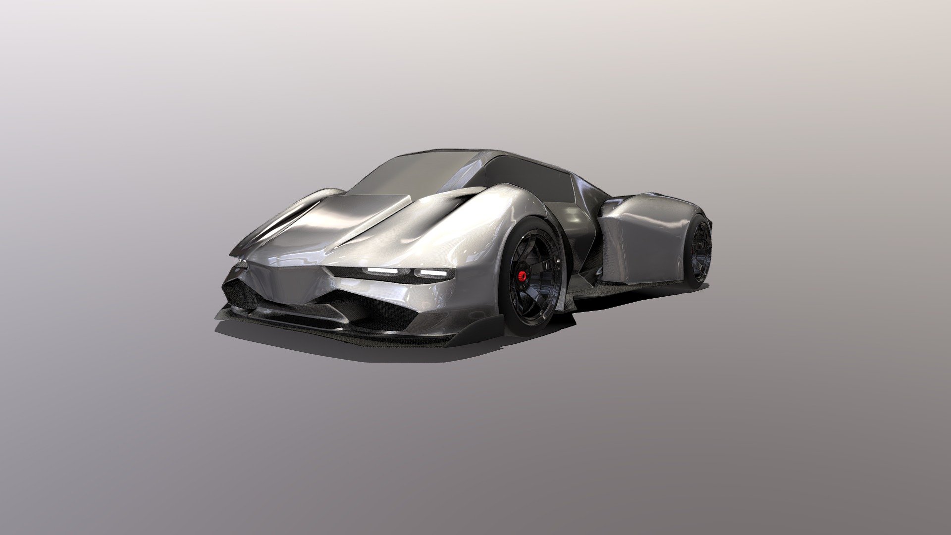 RB LM Hypercar - 3D model by kasranbr [f8aa026] - Sketchfab