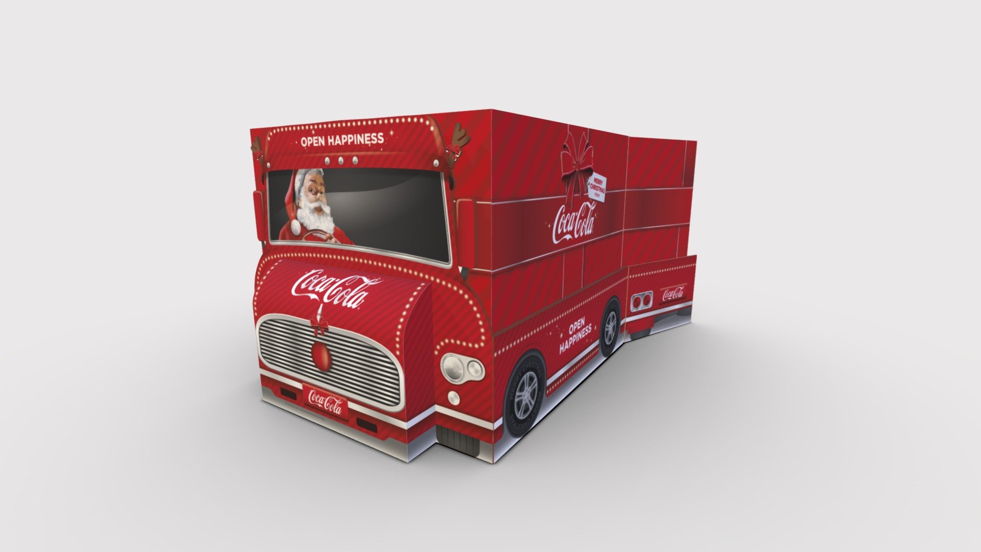 Coke Truck Skid Container - Buy Royalty Free 3D model by Rich Content ...