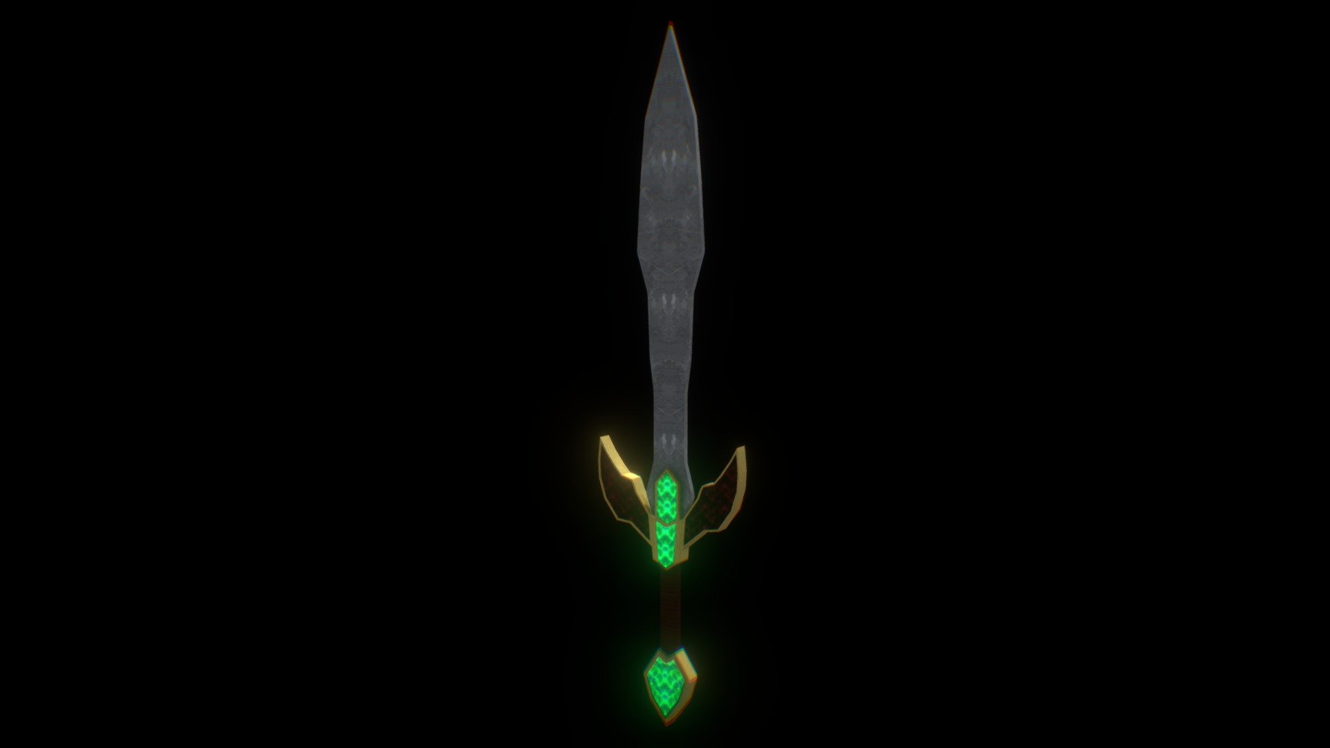 Stylized Low Poly Sword - Level III - Download Free 3D model by ...