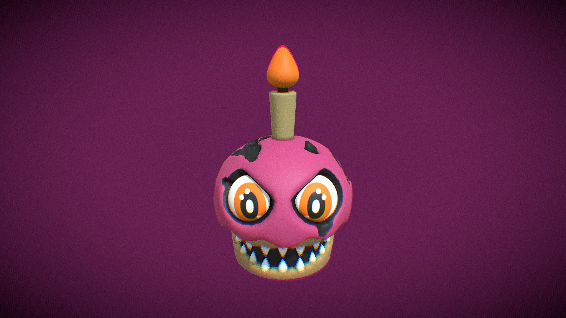 Nightmare Cupcake - Download Free 3D model by royalroyaltymodel112 ...