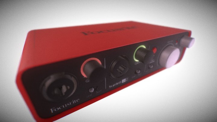 Focusrite 3D models - Sketchfab