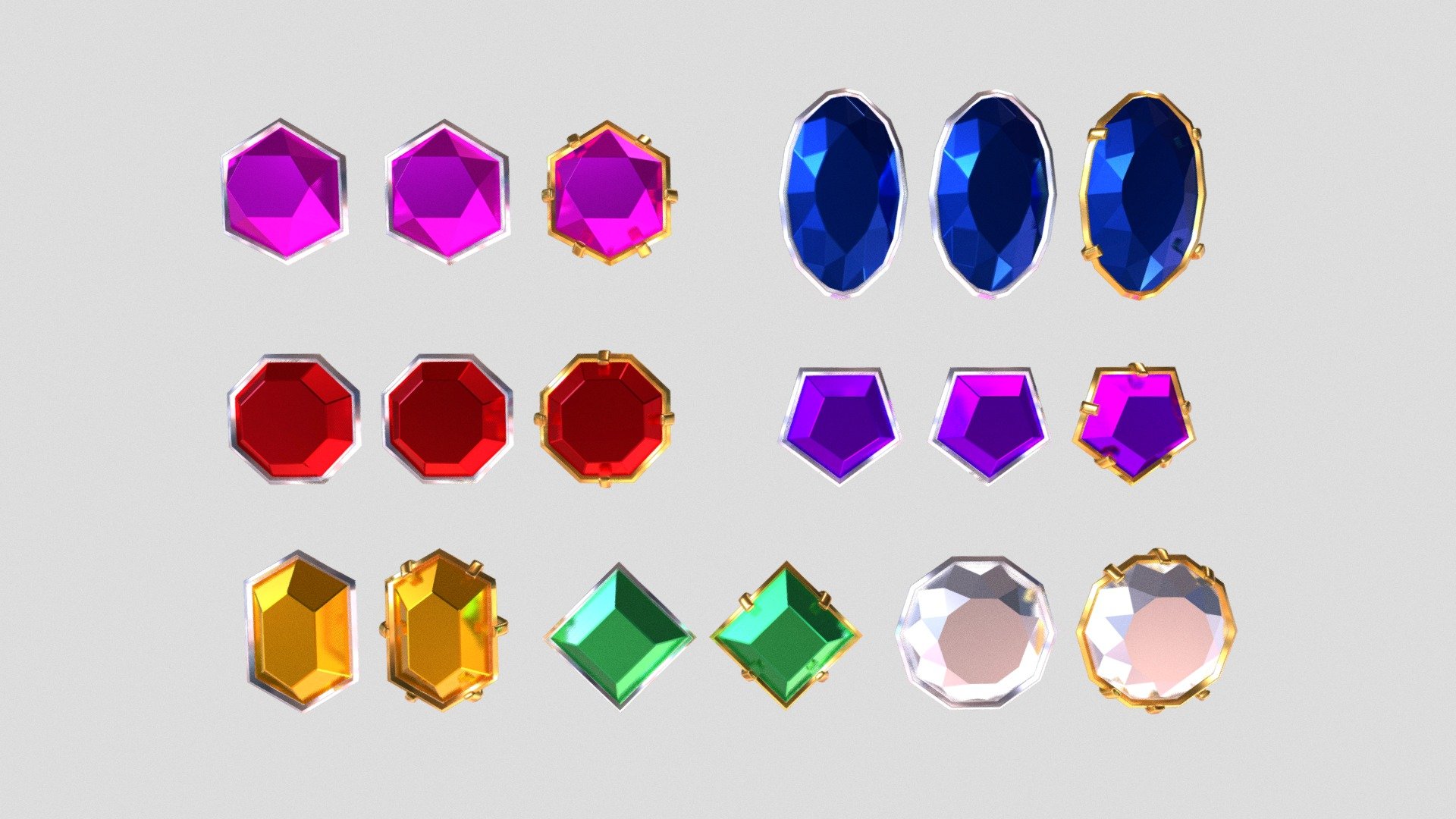 Jewels - 3D model by kisialeva.maryia [f8aeee6] - Sketchfab