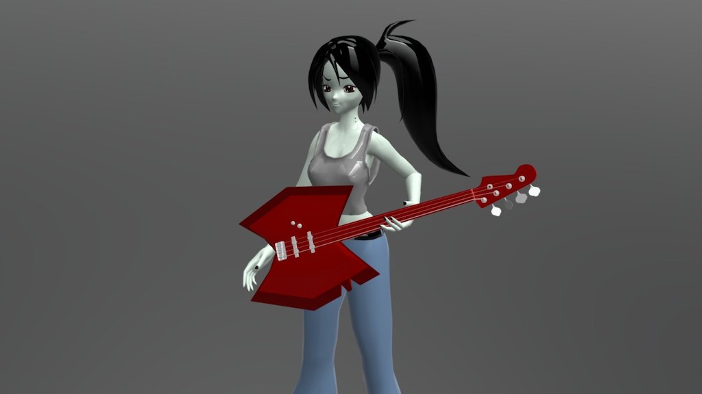 Adventure Time - Marceline - 3D model by TheOuterLinux [f8b1025 ...