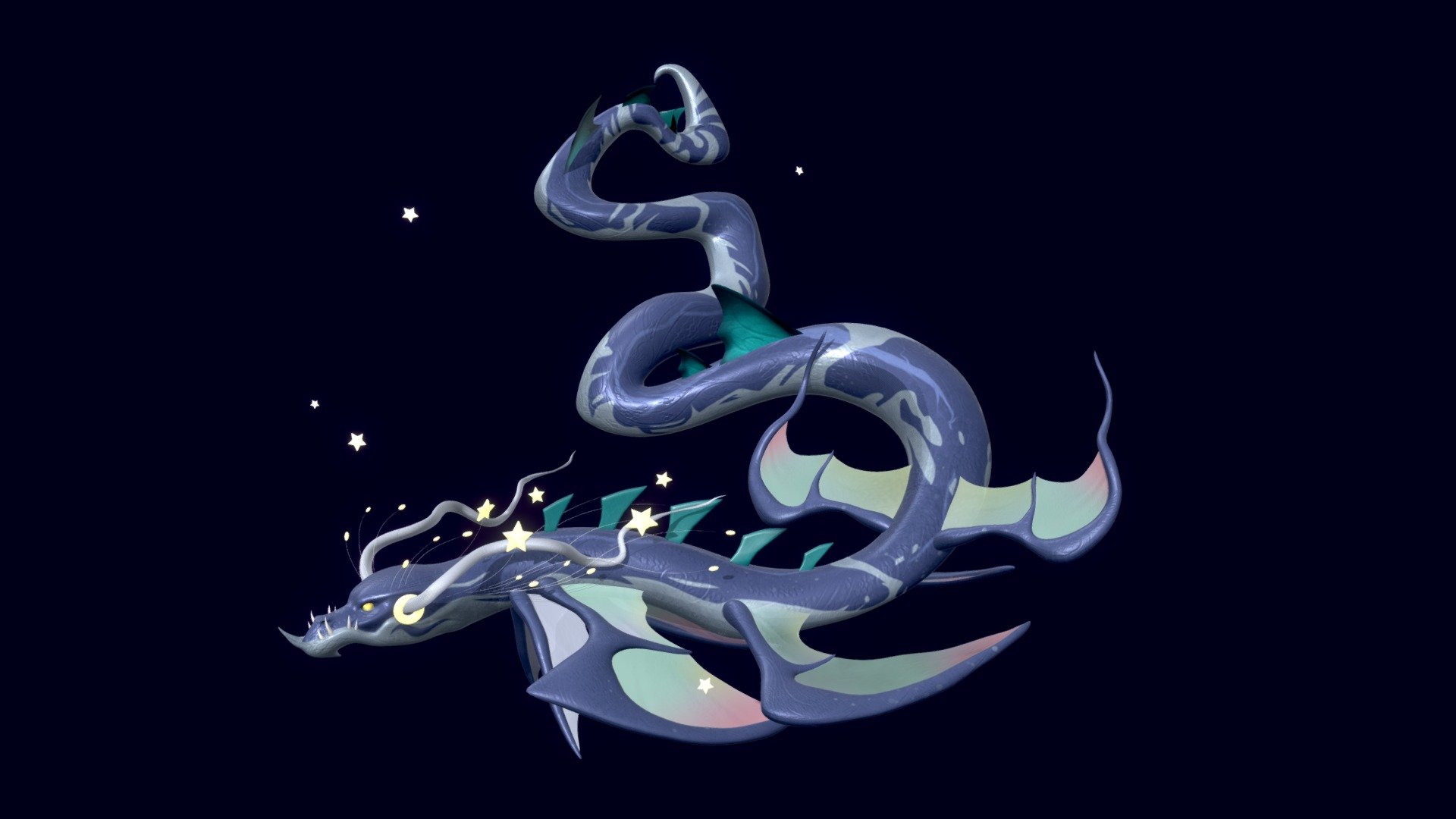 Dragon's Rise_Astris - 3D model by ravensoulsp (@dekhterenko323 ...