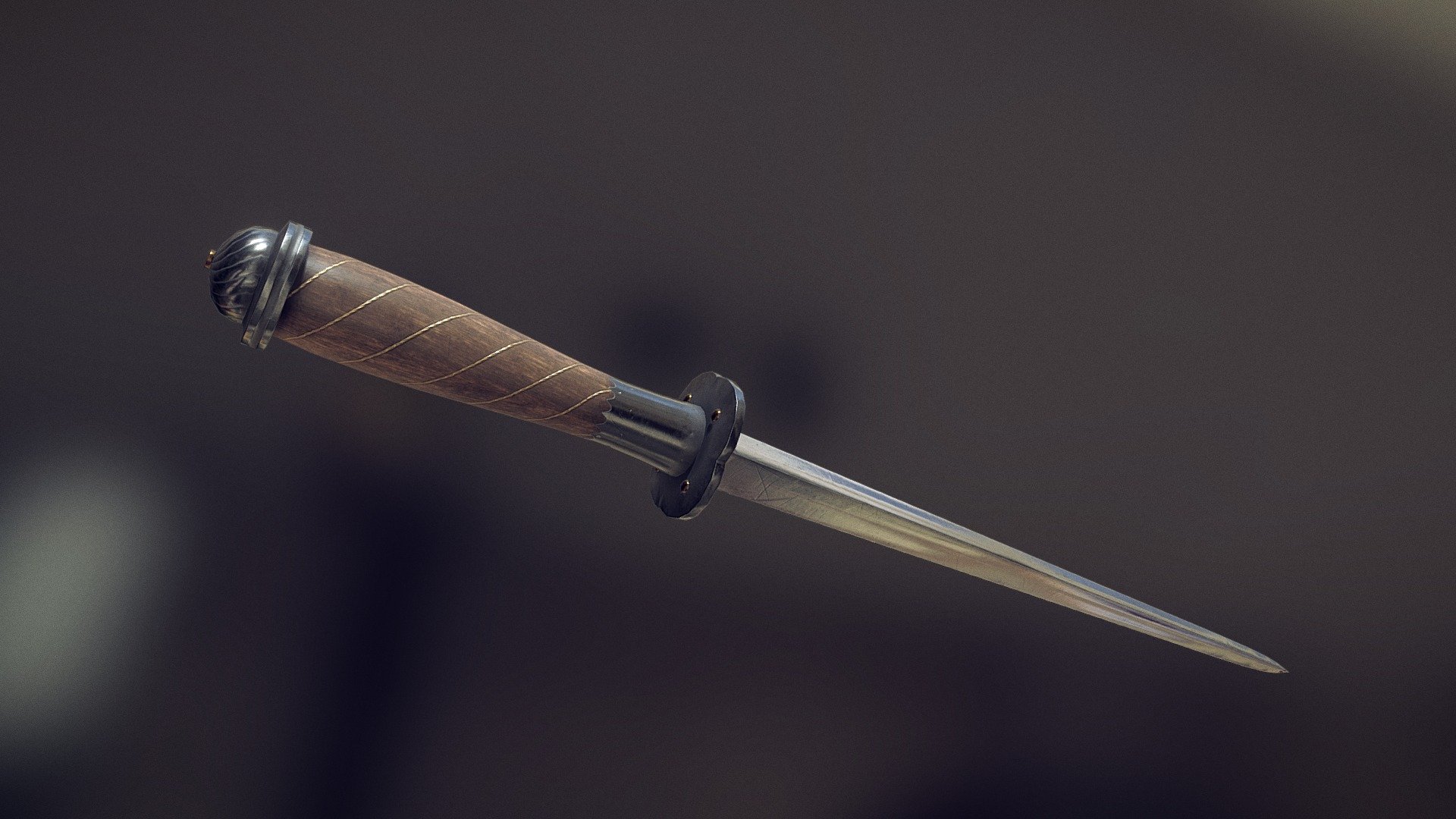 Medieval Rondel Dagger - Buy Royalty Free 3D model by Mr. The Rich ...