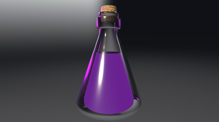Potion Vial - 3D model by Laetitia Irata (@LaetitiaIrata) [f8b2fc1 ...