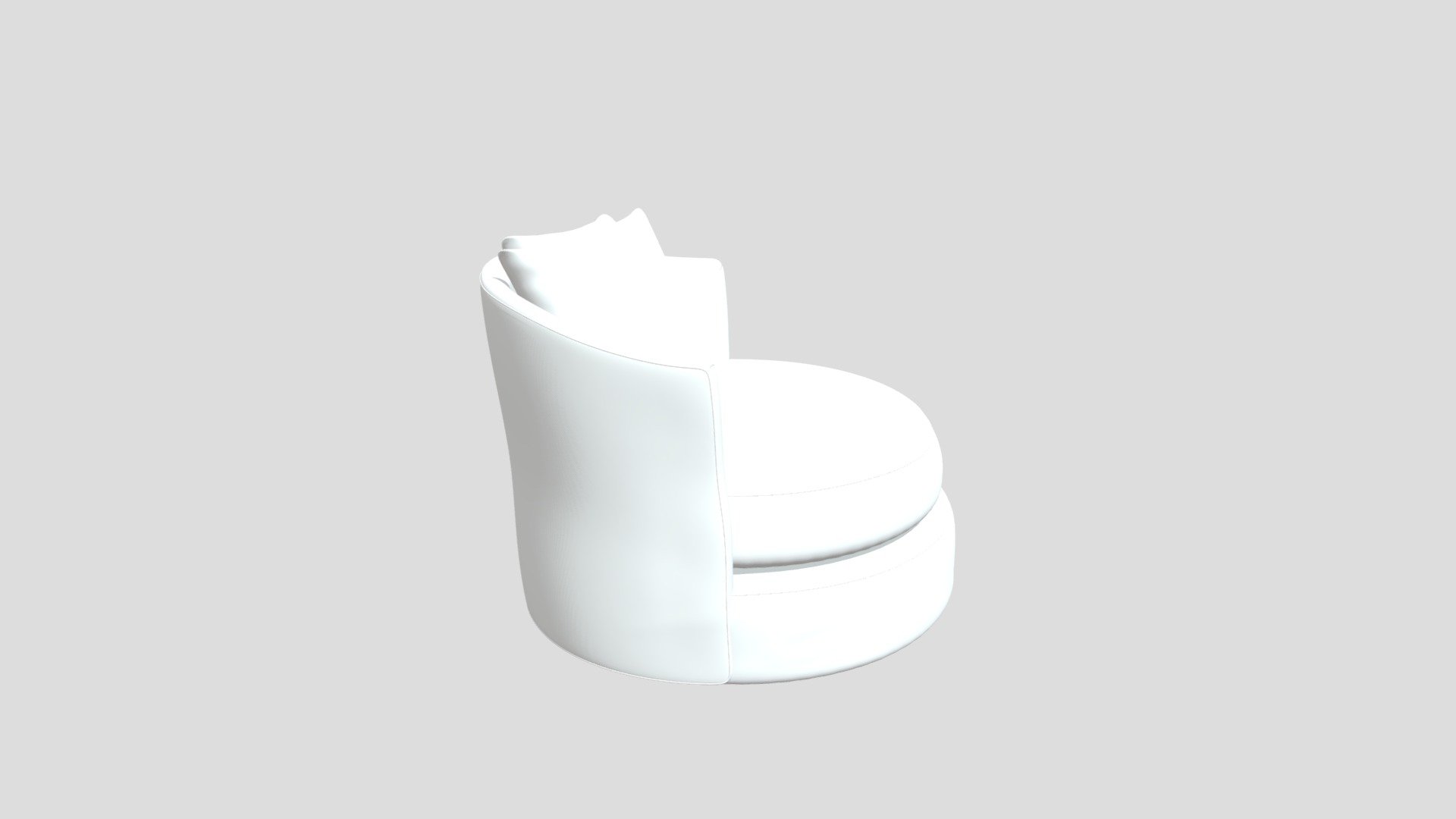 Round Sofa - 3D model by jul_lasca [f8b3400] - Sketchfab