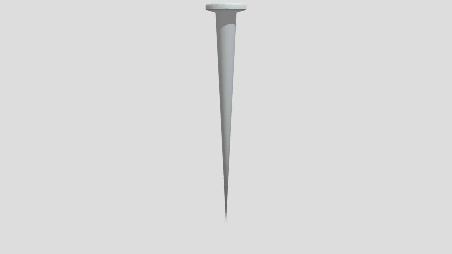 Nail - Download Free 3D model by rileylloydgamedesign [f8b4e40] - Sketchfab