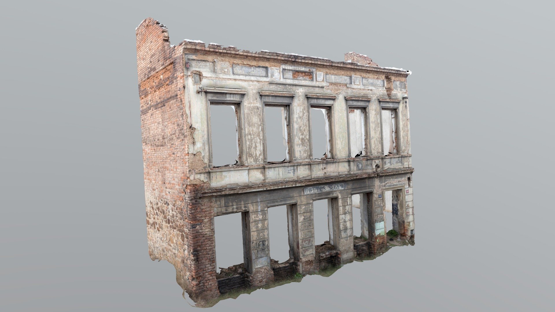 Ruined house in Teplice - Buy Royalty Free 3D model by kubacpetr ...