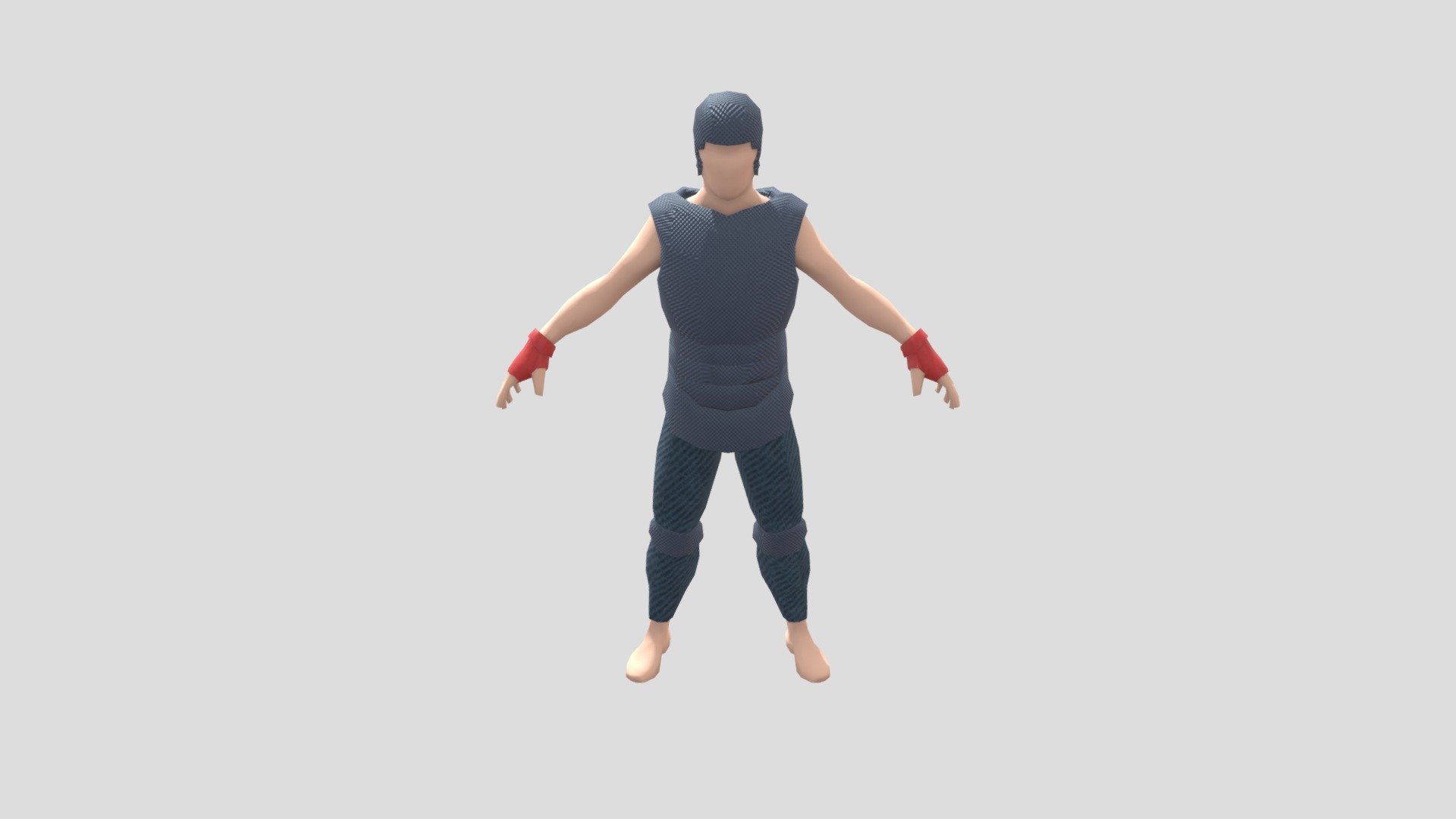 Fighter Guy - Download Free 3D model by DarcyPowerHolmesglen [f8b8b58 ...