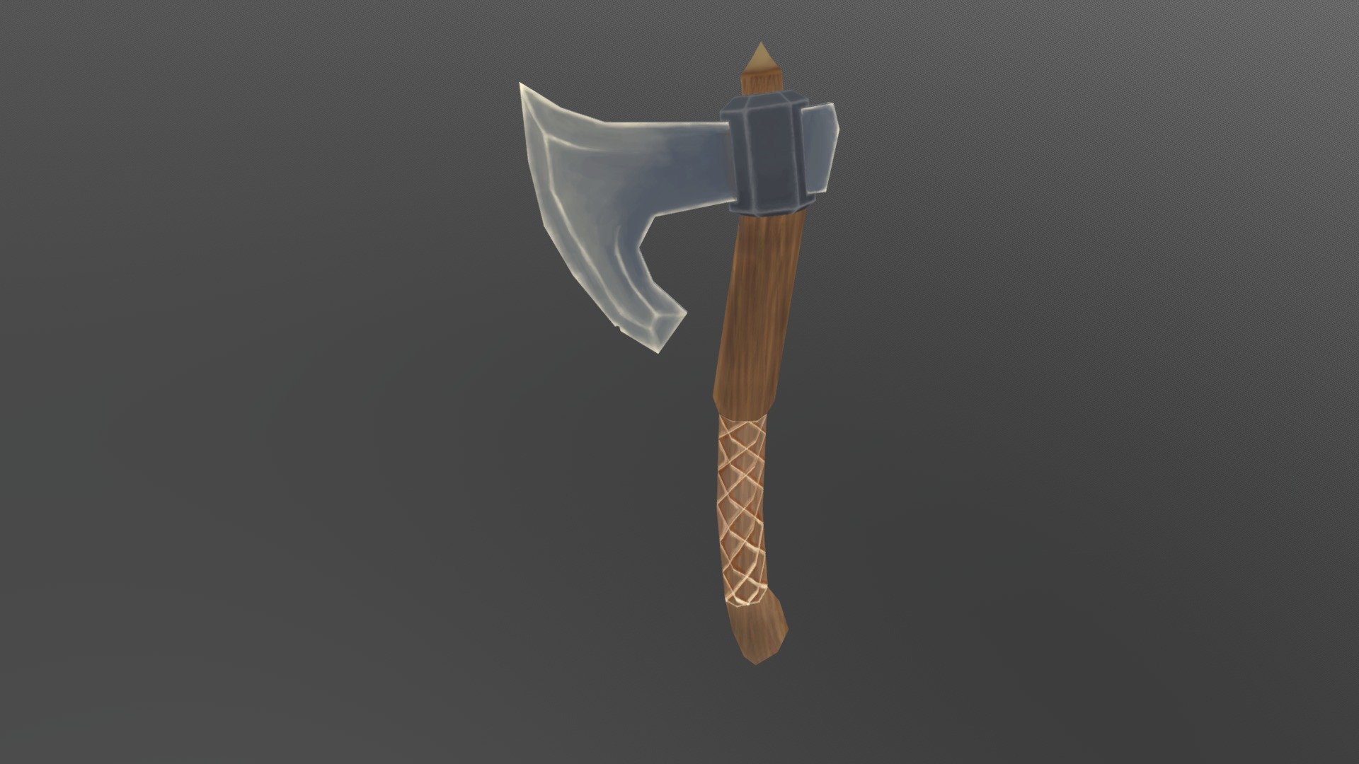 Hand Painted Axe - 3D model by ghujelk [f8b8bab] - Sketchfab