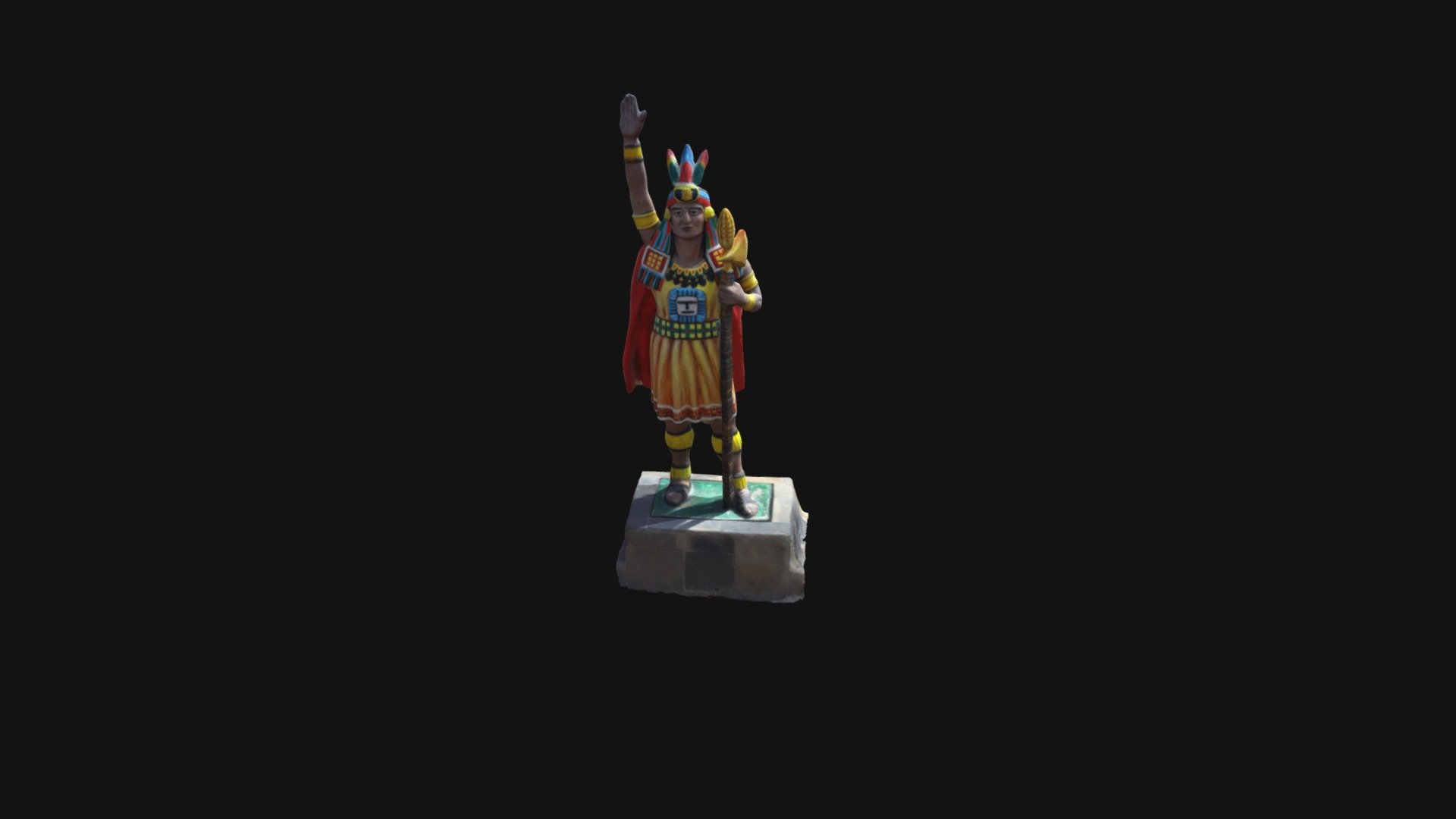 Inca de Cajamarca - Buy Royalty Free 3D model by Elvislkn [f8b90c5 ...