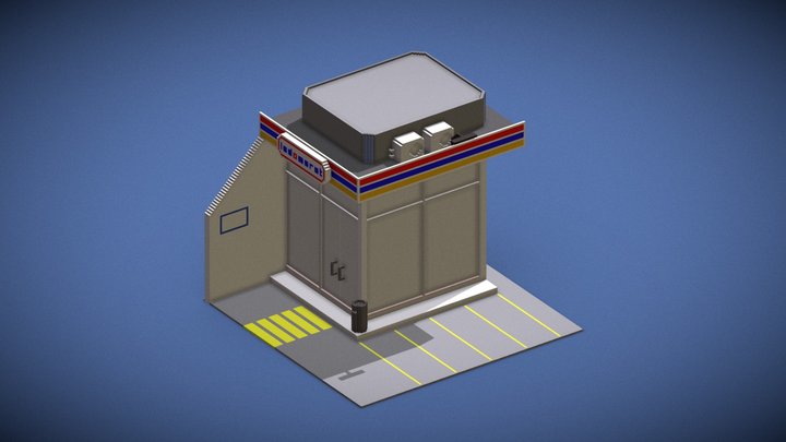 Indomaret 3D models - Sketchfab
