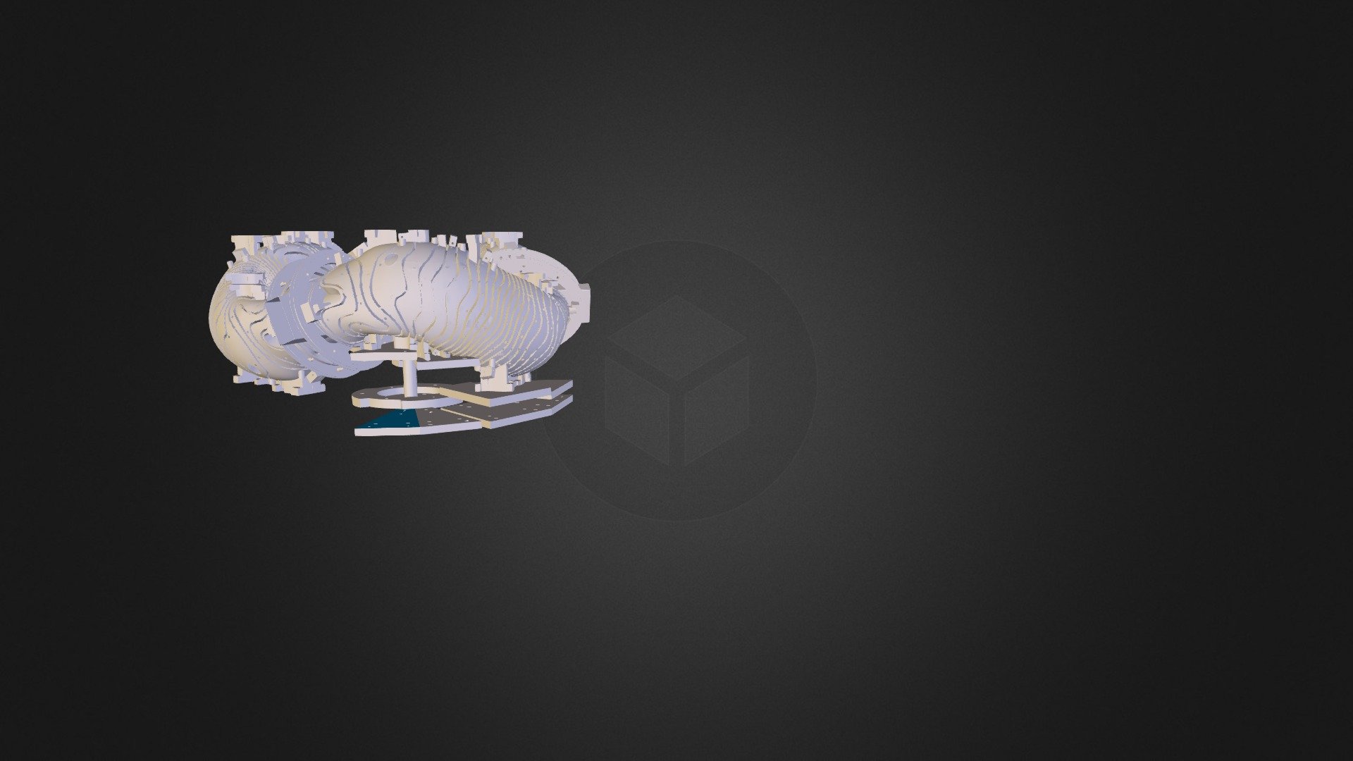 Full- Stellarator Metal Plastic 1 New From Mesh - 3D model by vmqueral ...