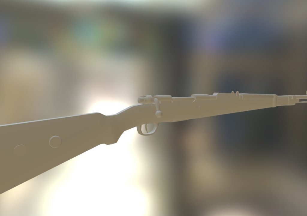 Kar98k Rifle - 3D model by ASimonsDennis (@asimonsdenns) [f8bb267 ...
