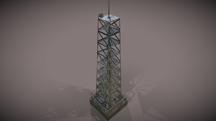 Radiotower 3D models - Sketchfab