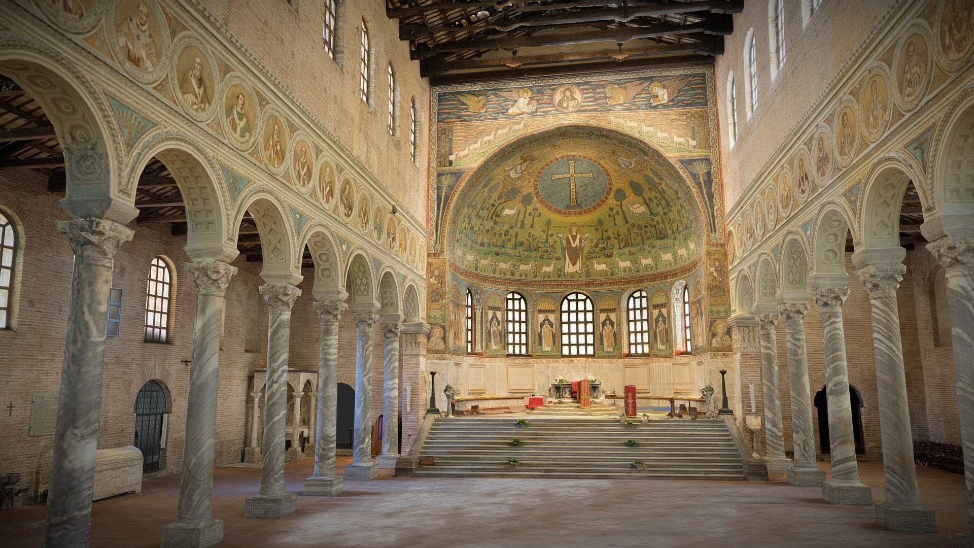 Sant'Apollinare in Classe, Ravenna - Download Free 3D model by ZeuxisVR ...