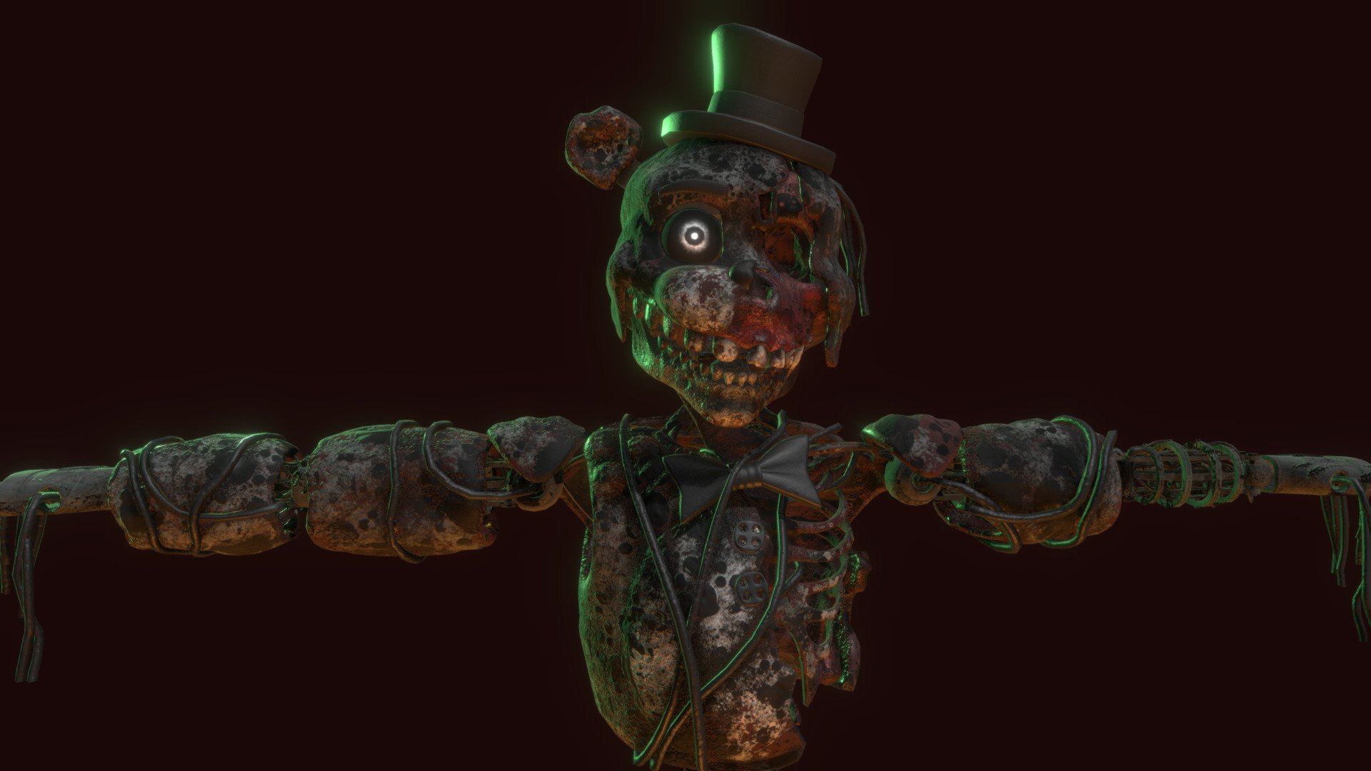 THE JOY OF CREATION | Inner Freddy - Download Free 3D model by Xoffly ...