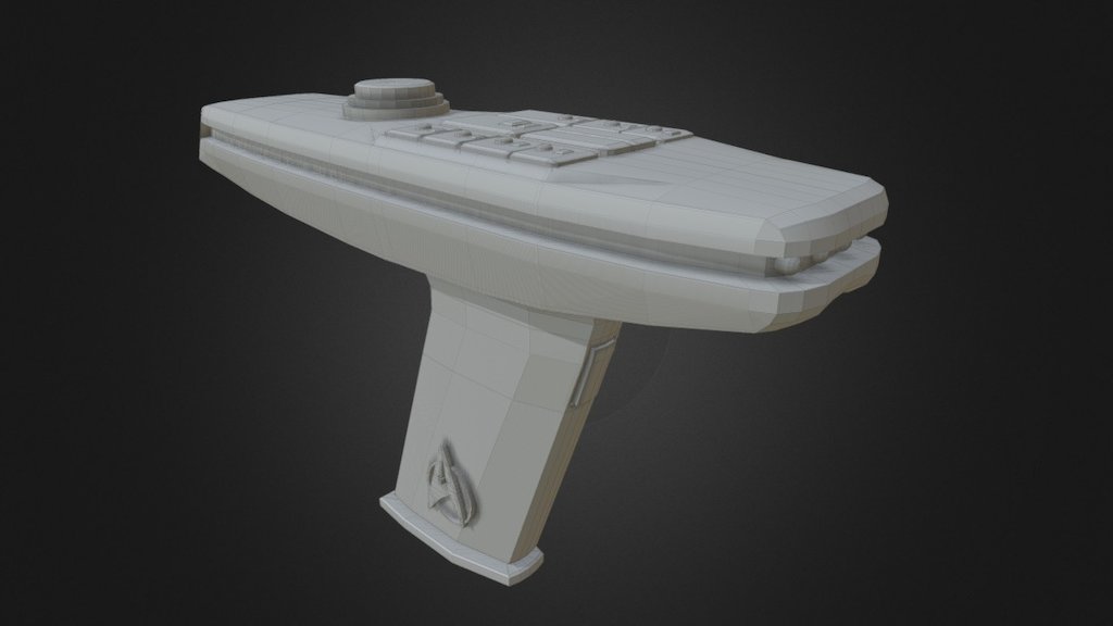 Star Trek TOS Phaser - 3D model by vincerosas818 [f8be30b] - Sketchfab