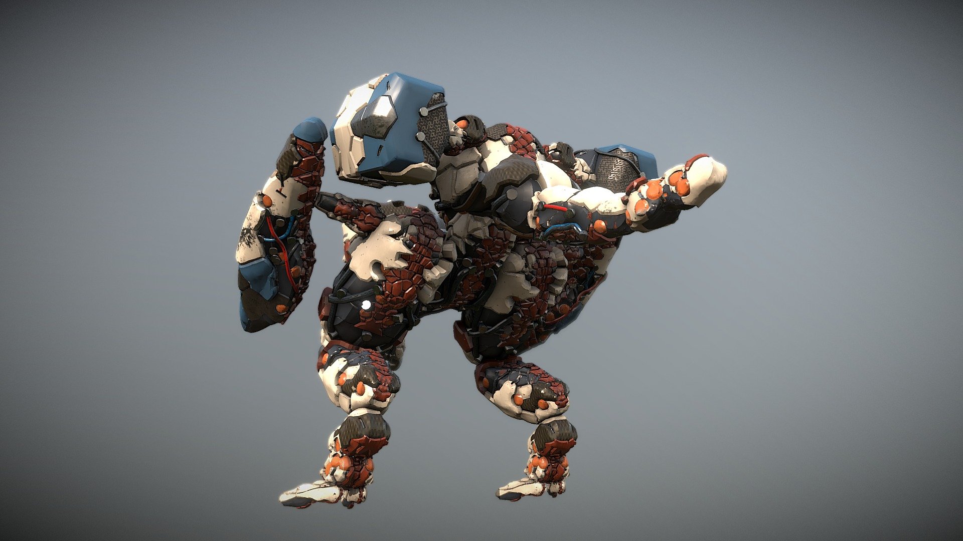 Procedural Hard Surface Modeling Test 4 2 3d Model By Asaito [f8bf914