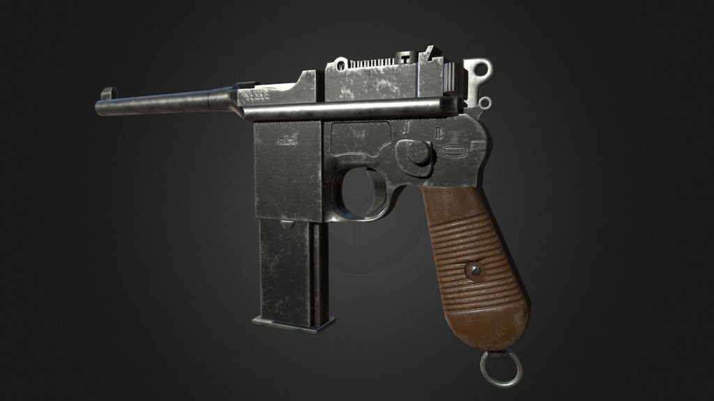 Mauser M712 - 3D model by Chase D (@robotzomby) [f8c0111] - Sketchfab