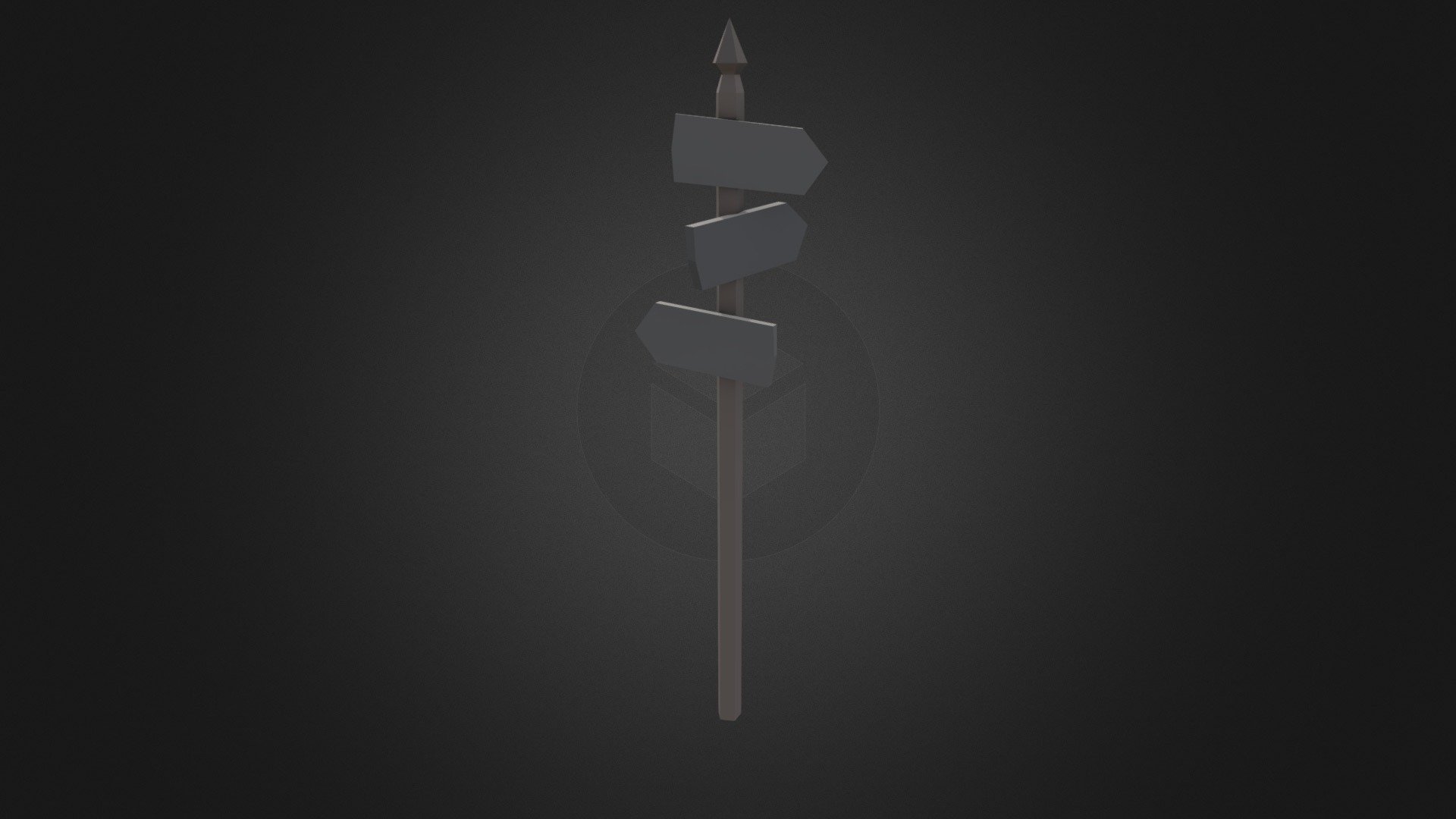 Signpost - Download Free 3D model by marti3D [f8c0fbd] - Sketchfab