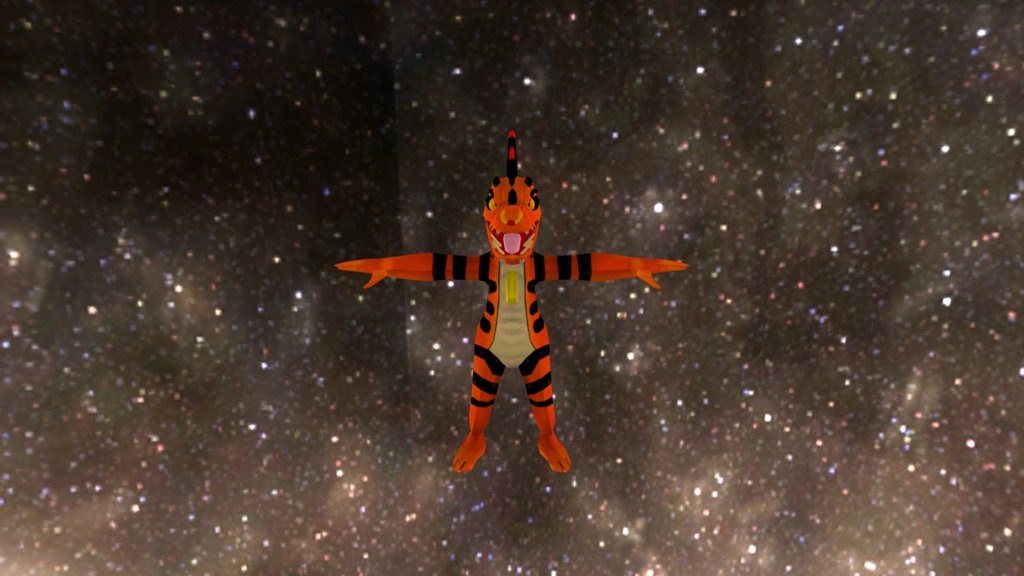 Nik Lizard Character - 3D model by wolfvulpes [f8c112b] - Sketchfab