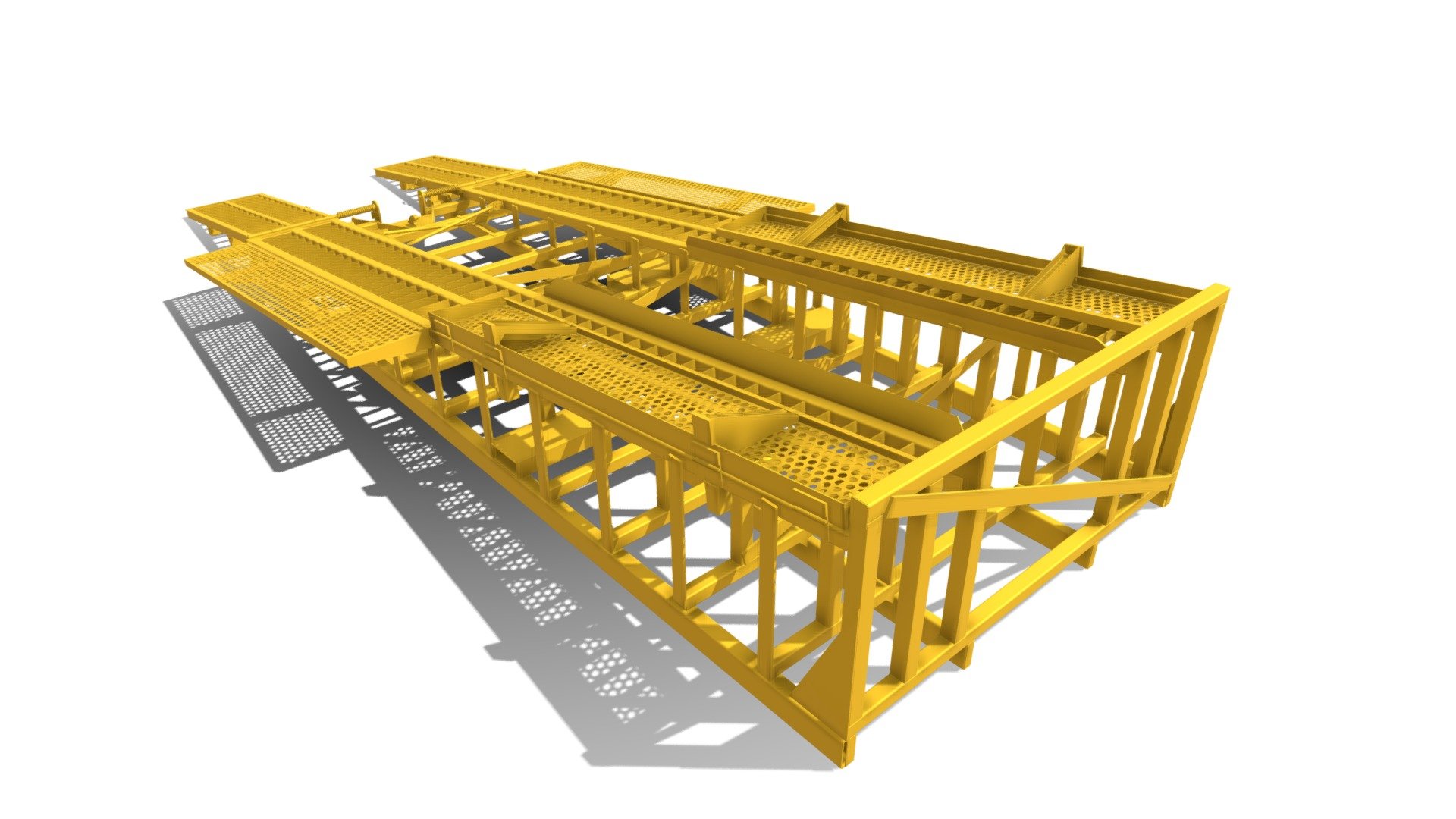 DURAPAN® ENGINEERED & RATED STEEL TRUCK RAMP USA - 3D model by DURAPAN ...