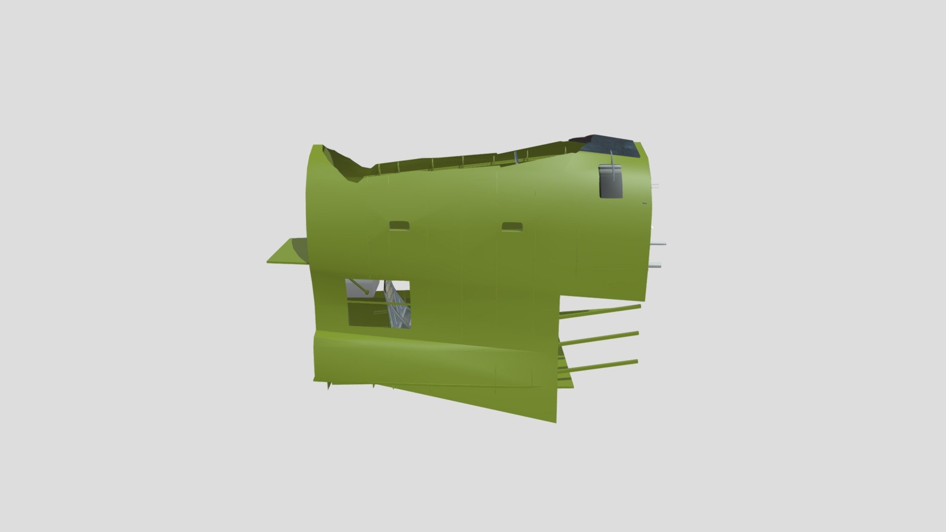 Grumman Duck Cockpit Model - 3D model by Echo_3 [f8c4291] - Sketchfab