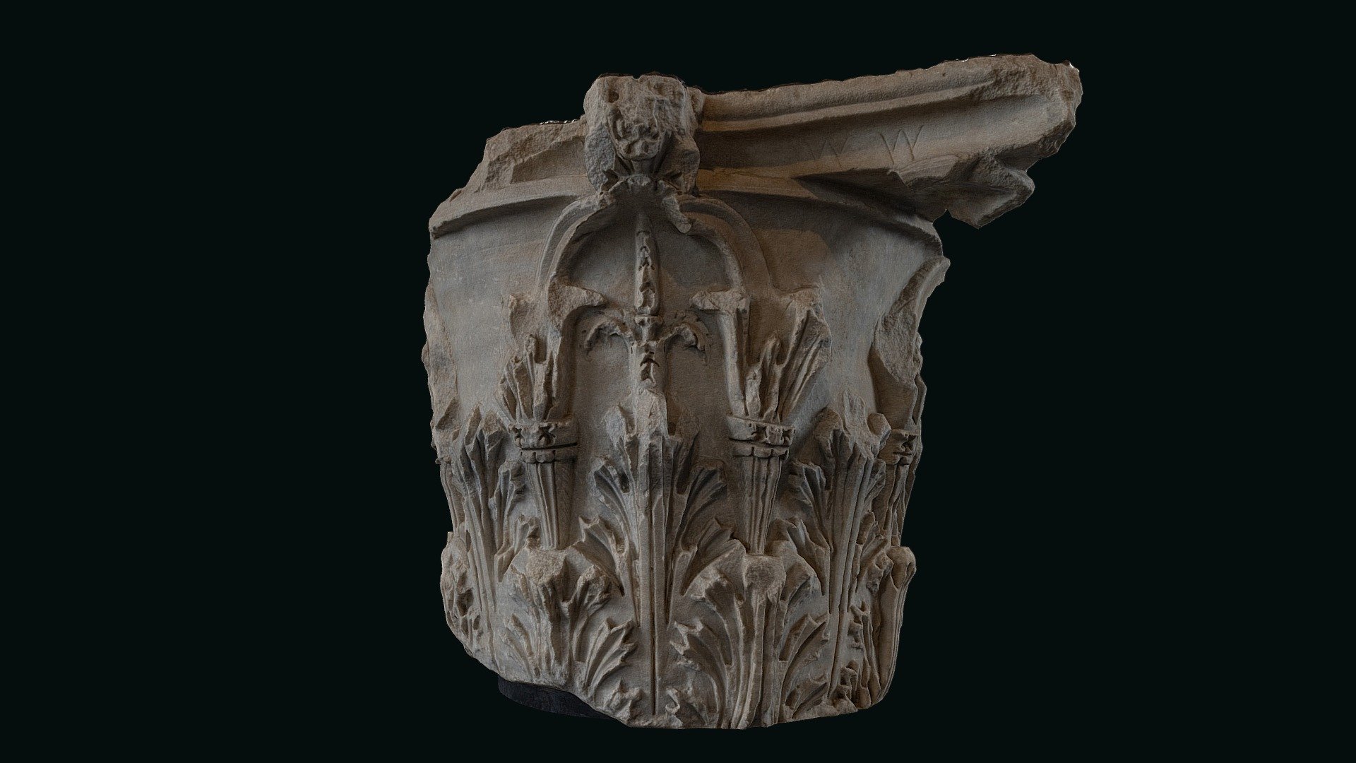 Rome. A fragment of column in Coliseum - Buy Royalty Free 3D model by ...