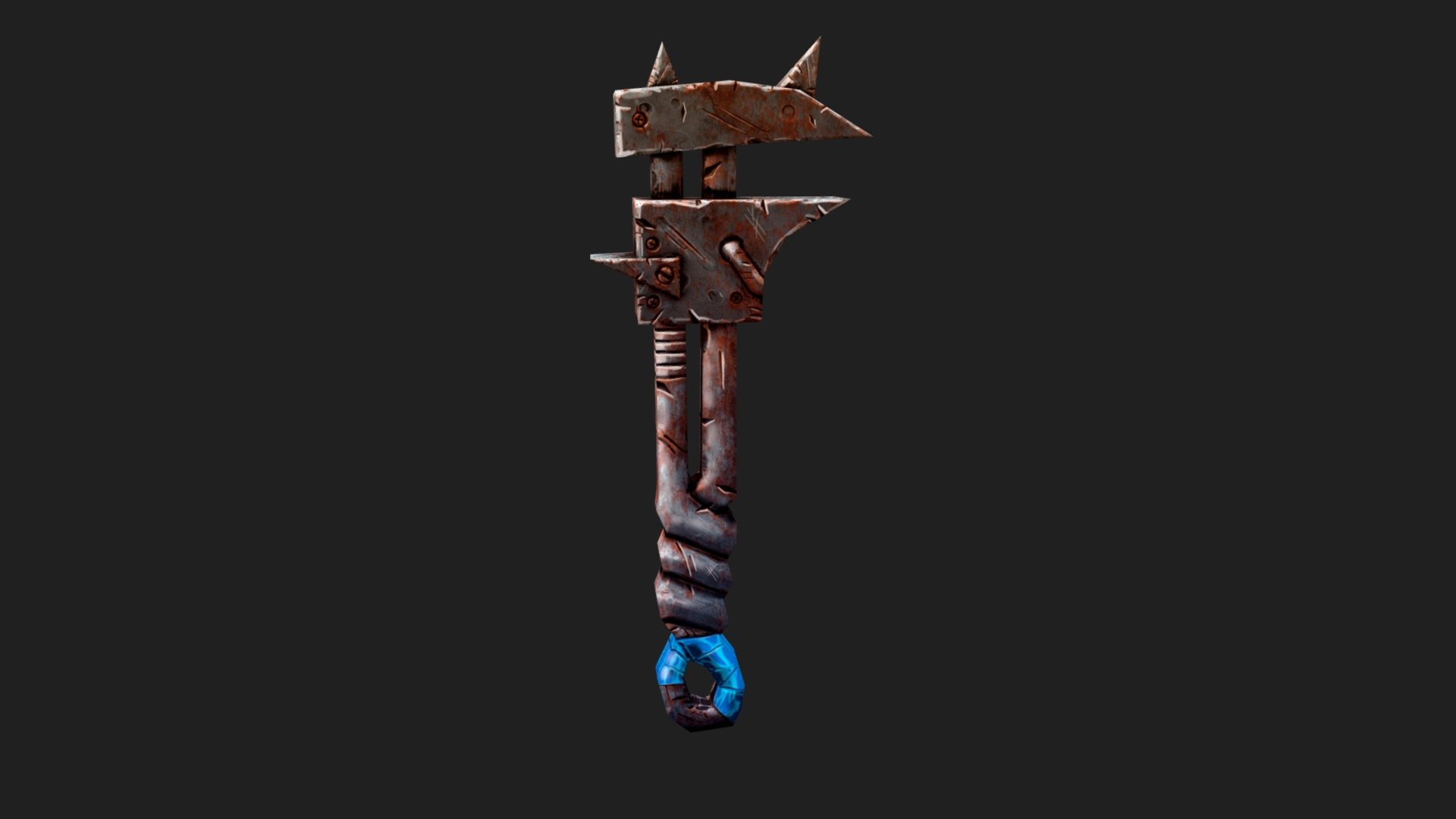 Cudgel 04 - 3D model by CC (@ccsf) [f8c43b0] - Sketchfab