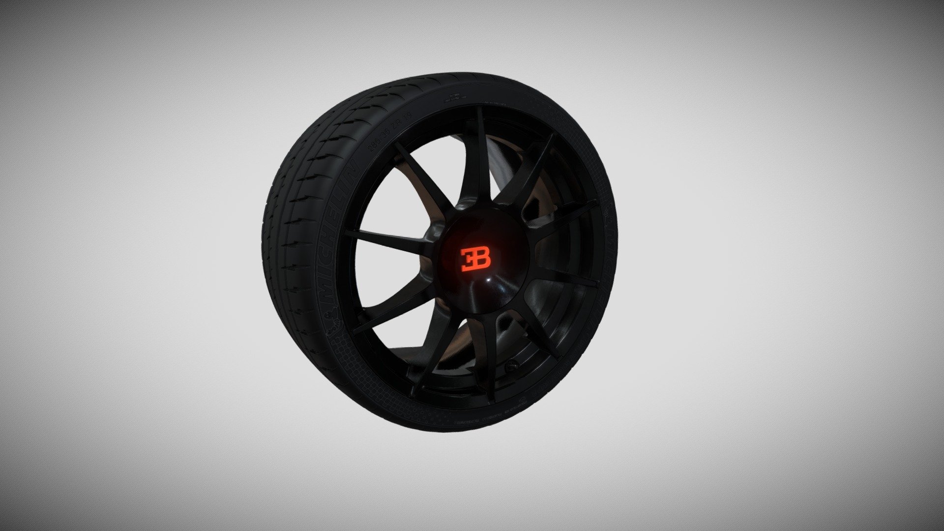 Bugatti Wheel - Download Free 3D model by Artik (@artikdev) [f8c586c ...