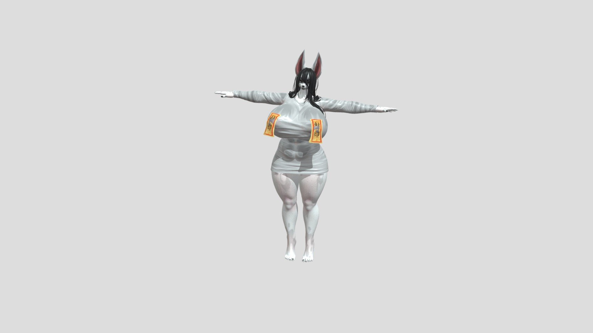 Sadako - Download Free 3D model by Caja_Reciclada69 [f8c59bd] - Sketchfab