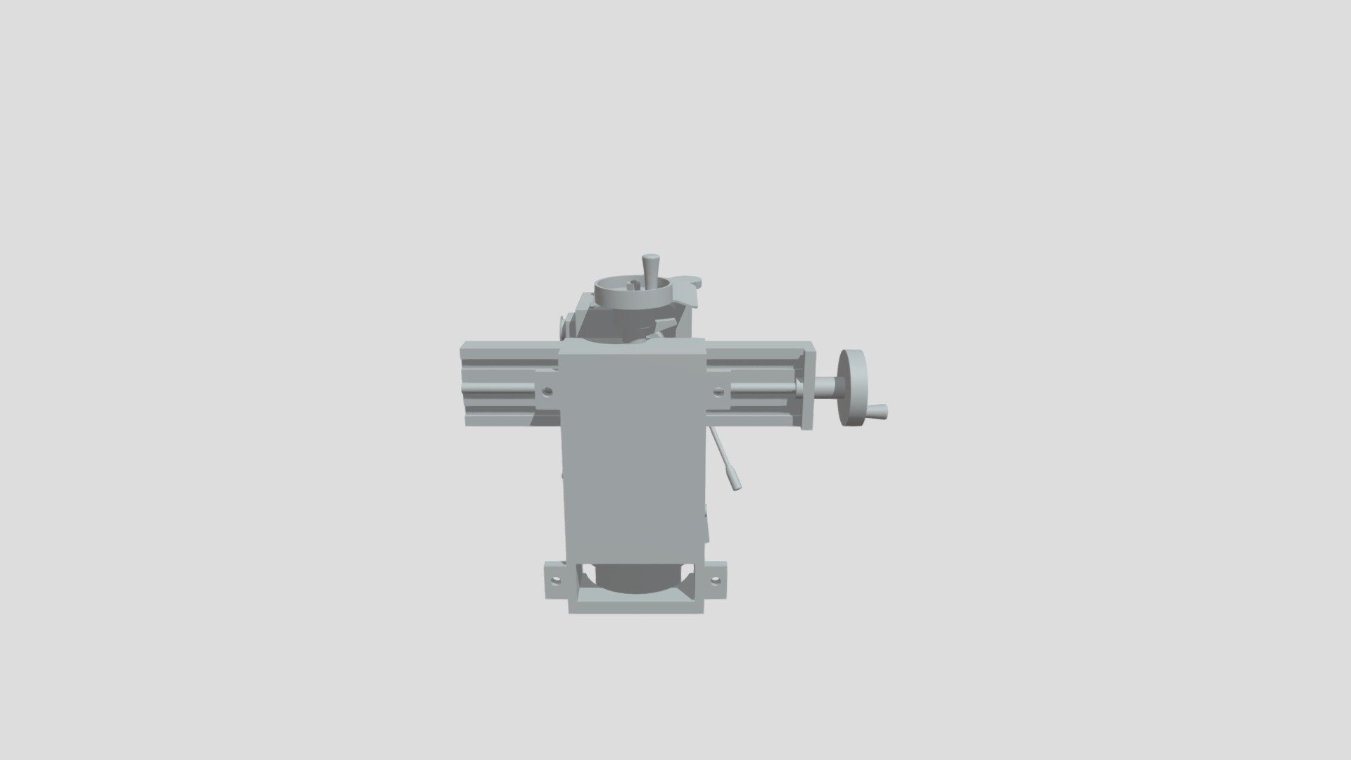 MINI MILL ASSEMBLY v1 - 3D model by andrey.gvrd [f8c85ae] - Sketchfab