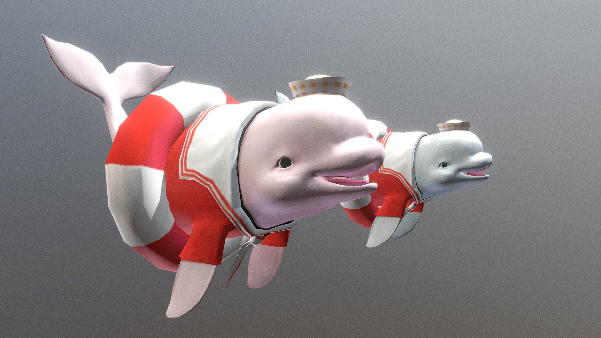 DOLPHIN Dive Spawn fbx Pbr - 3D model by White Powder Injectable SQL ...