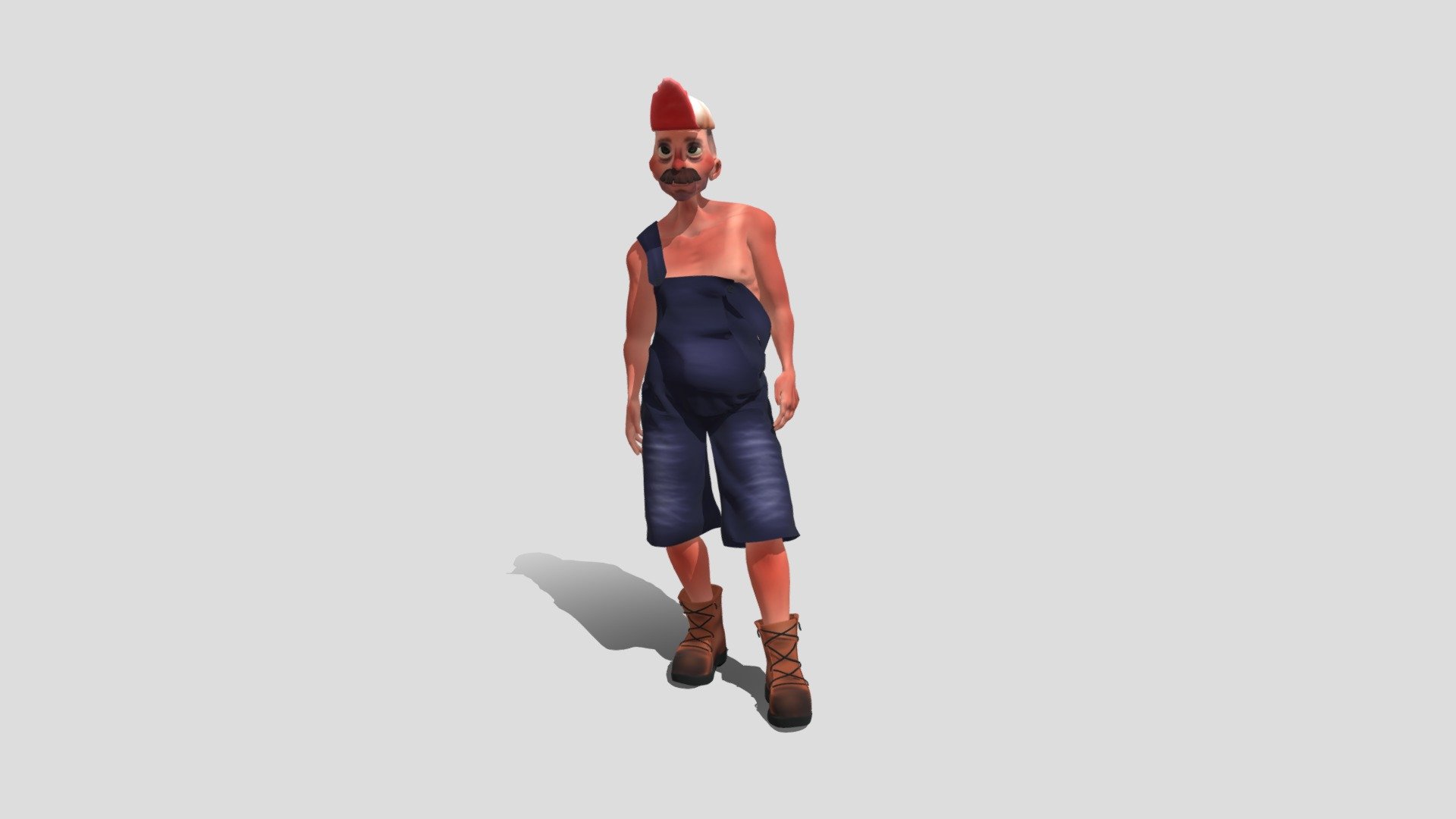 Redneck - 3D model by EmyDeslo [f8cbb5b] - Sketchfab