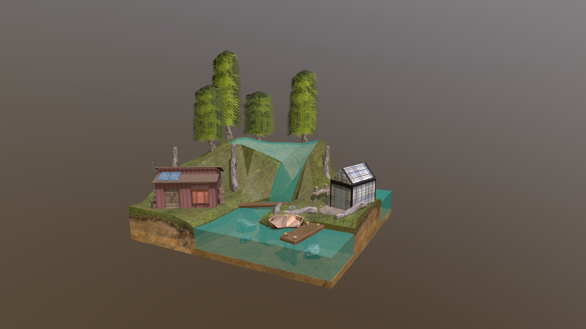 DAE_Diorama - 3D model by Denzel Verheijen (@Denecon) [f8cbd38] - Sketchfab