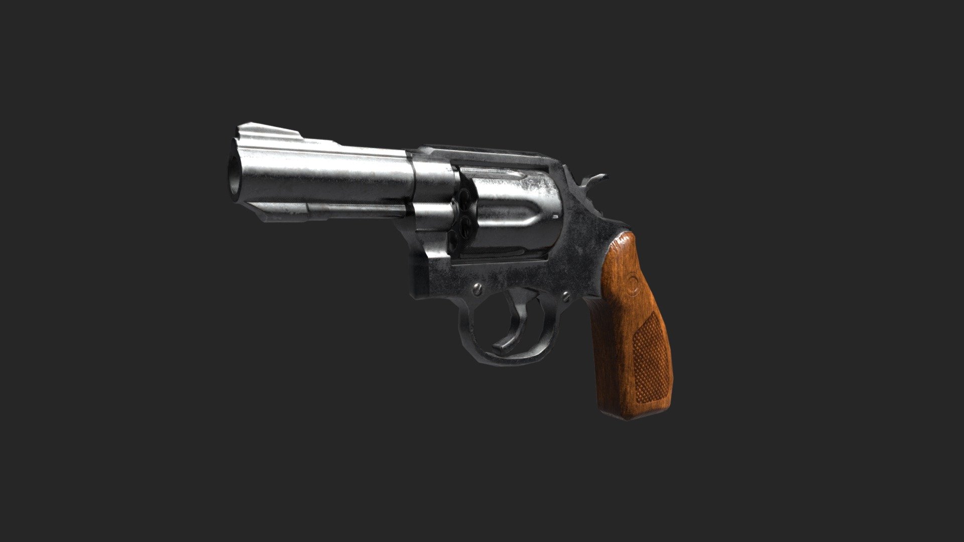 Revolver - 3D model by Nikole Burns (@palerosewater) [f8ce021] - Sketchfab