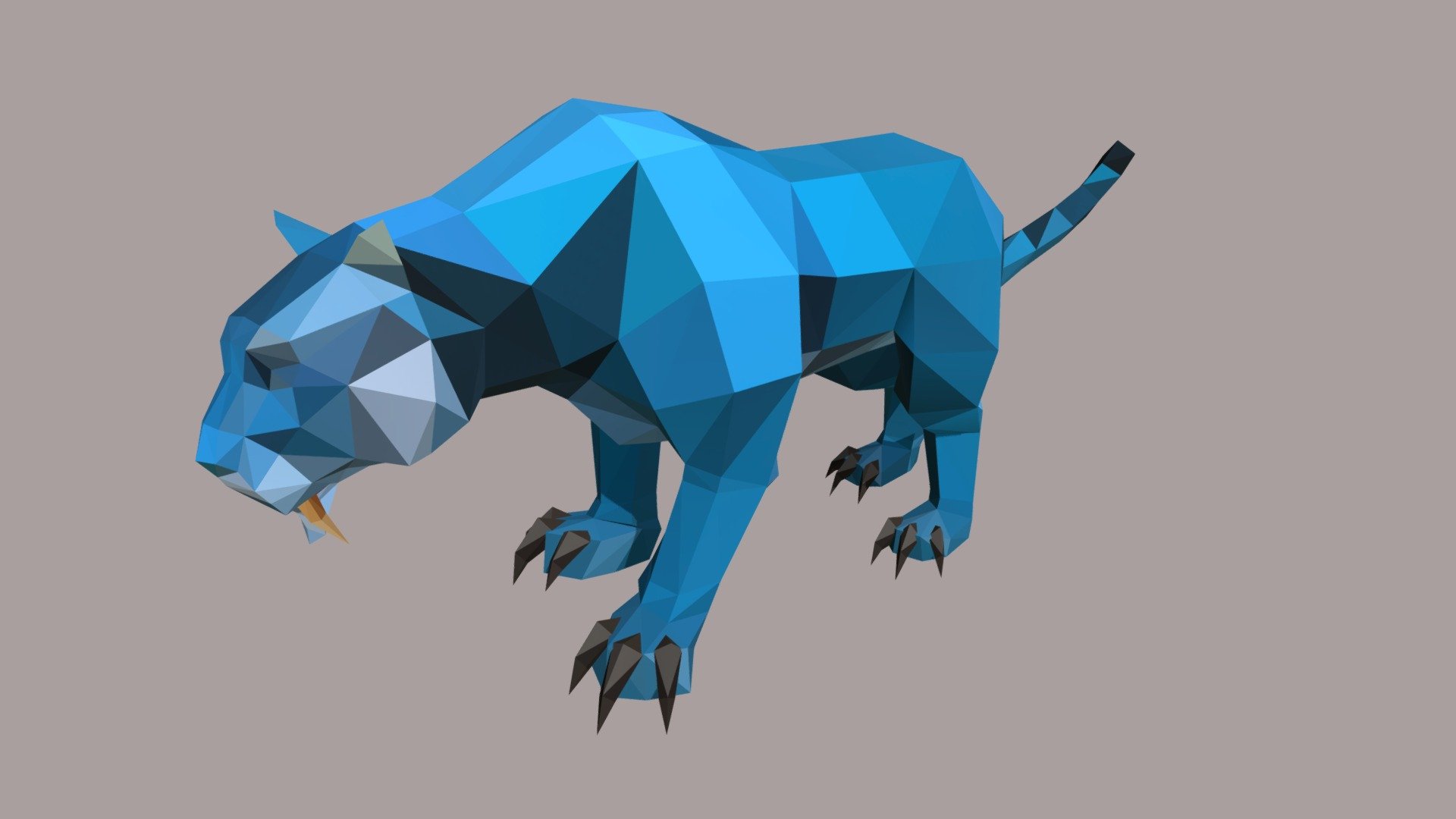 Tiger - 3D model by josluat91 [f8ce30d] - Sketchfab