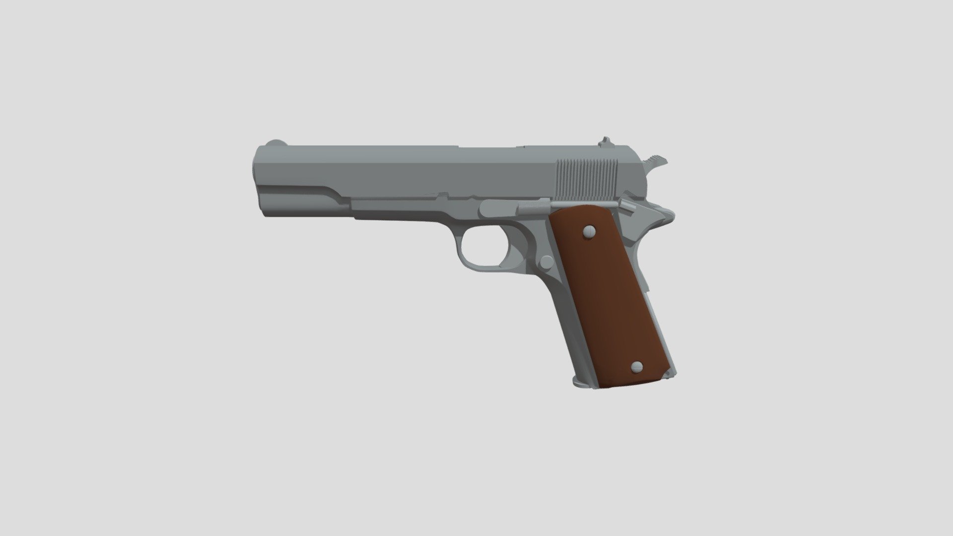 COLT 1911 - 3D model by secondhate [f8d01d0] - Sketchfab