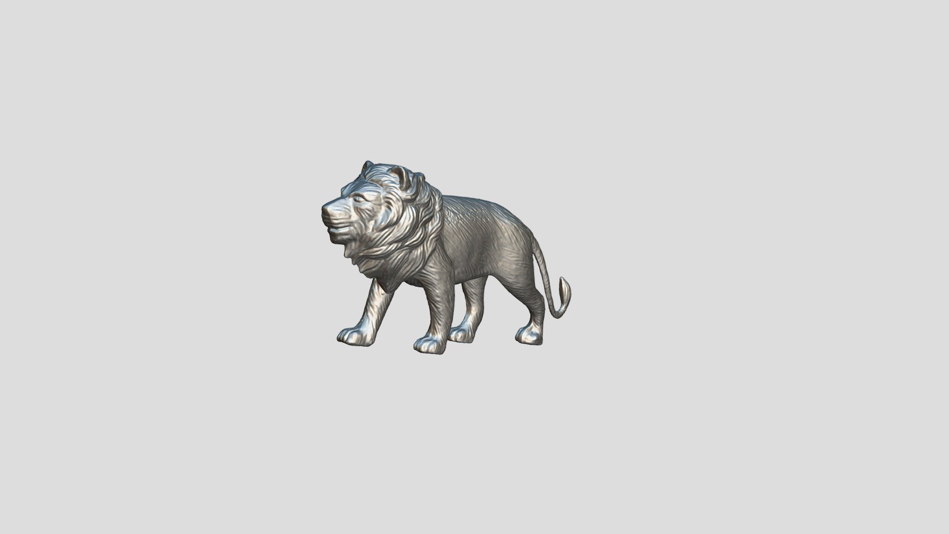 Lion scan with Einscan-SE - Download Free 3D model by nicolausadi ...