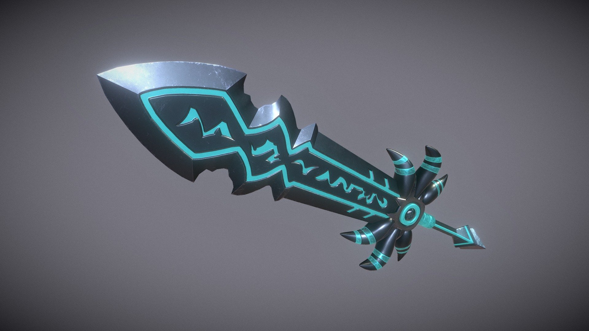 Disgaea Sword - Catastrophe - Buy Royalty Free 3D model by Dynamis ...