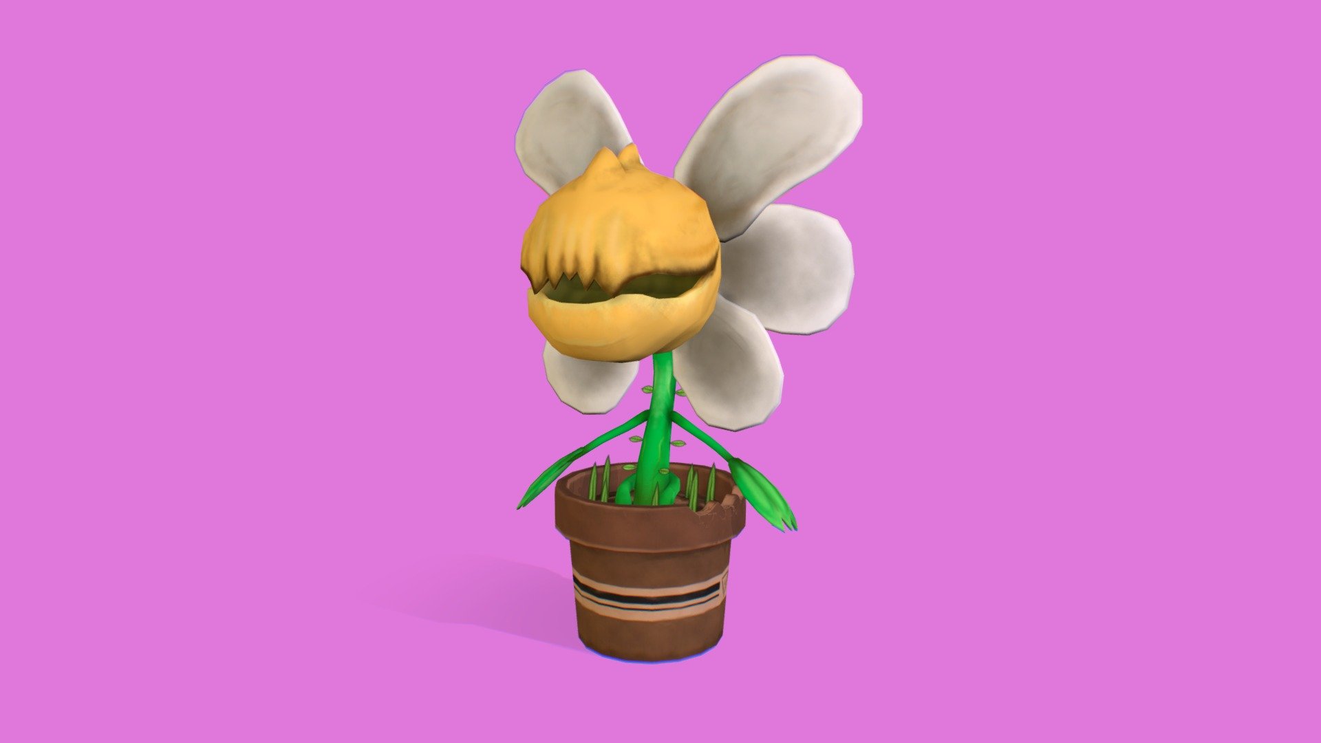 Daisy the flower - 3D model by Reset (@Reset6) [f8d1a51] - Sketchfab
