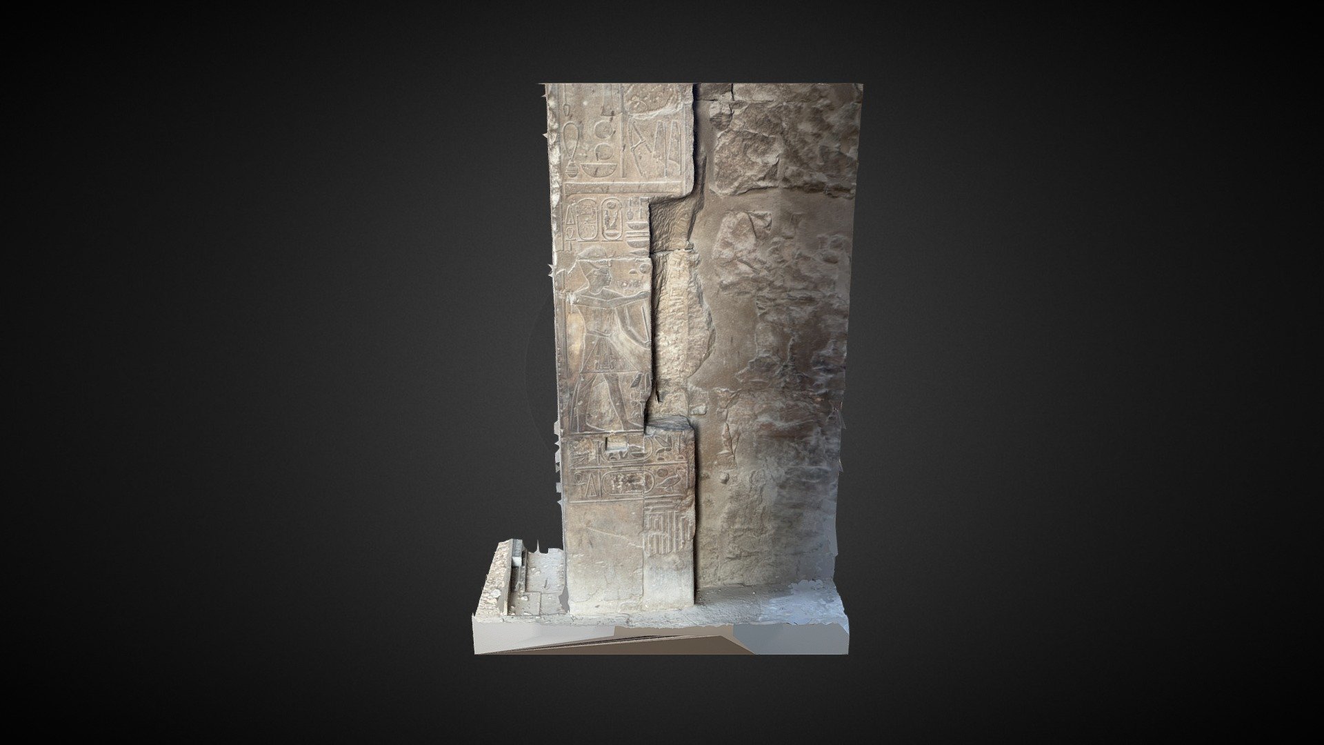 Luxor temple detail - 3D model by dusko.maksimovic1 [f8d1bbb] - Sketchfab