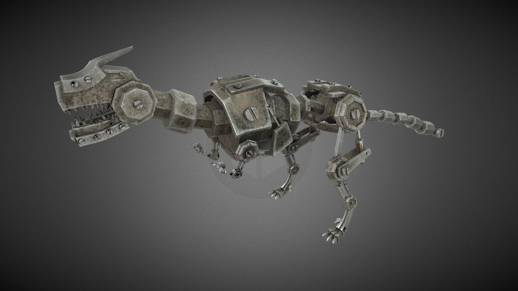 T-rex old bot - 3D model by kangkengyean [f8d421a] - Sketchfab